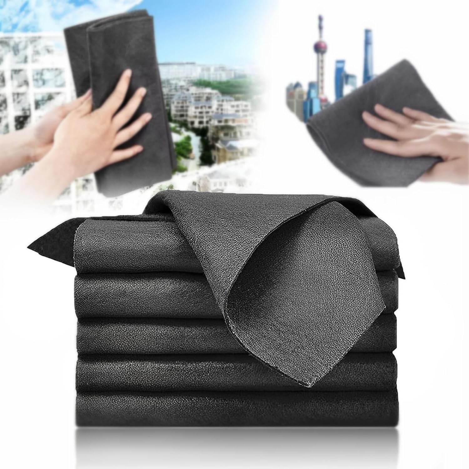Amazon.com: Magic Cleaning Cloth, Microfiber Cleaning Cloth, Reusable ...