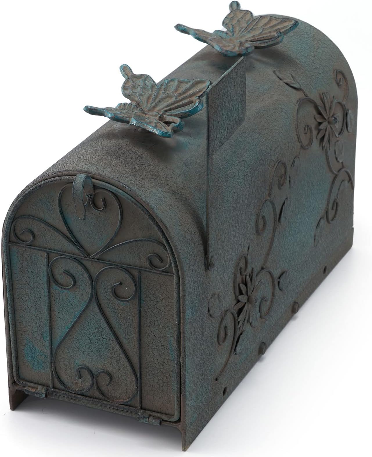 MEIYIHUI Heavy Duty Galvanized Steel Mailbox and Post Combo - Amazon.com