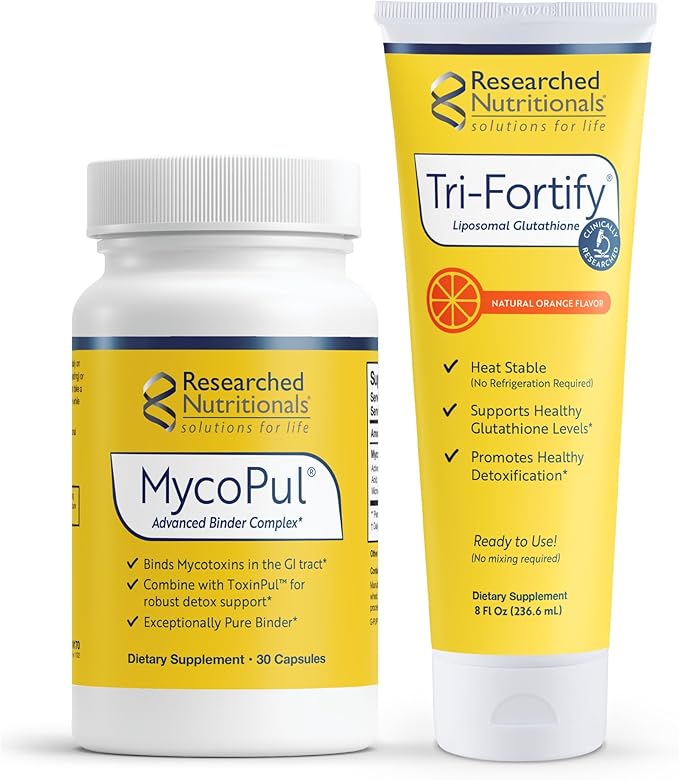 Amazon.com: Researched Nutritionals Mold Detox Duo - MycoPul Advanced Toxin Binder (90 Capsules ...