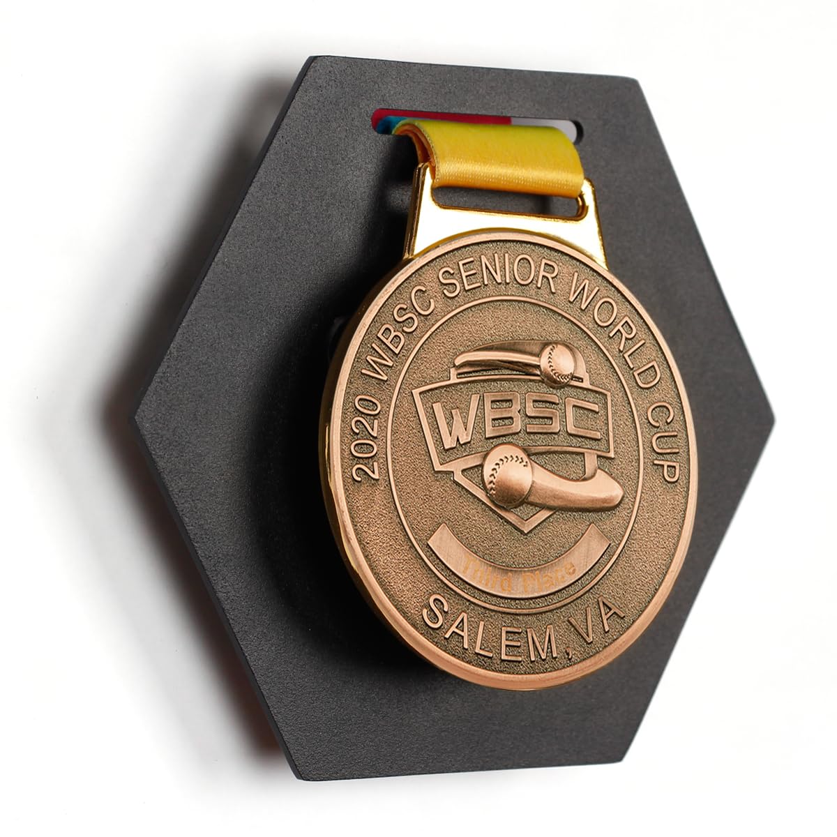 Tabletop Sports Awards Display Rotating Medal Display Stand - Holds 45 ...