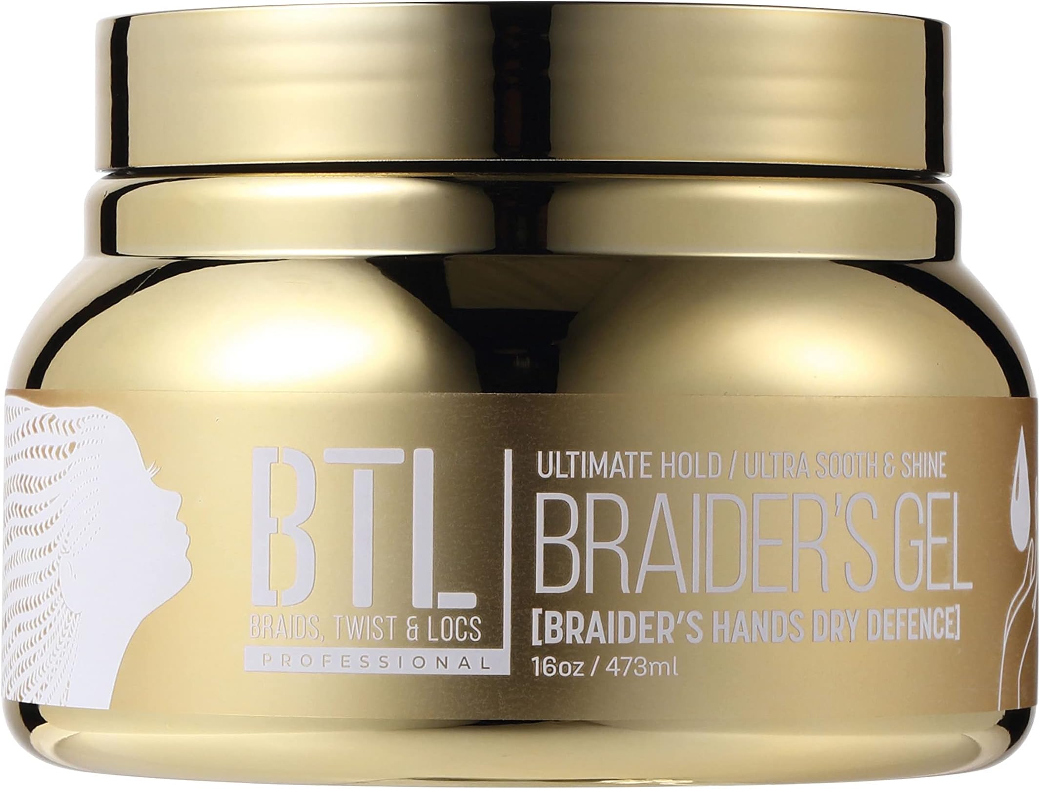 Amazon.com : BTL Braiding Gel Supreme 72 Oz Bulk Super Size Jar ...