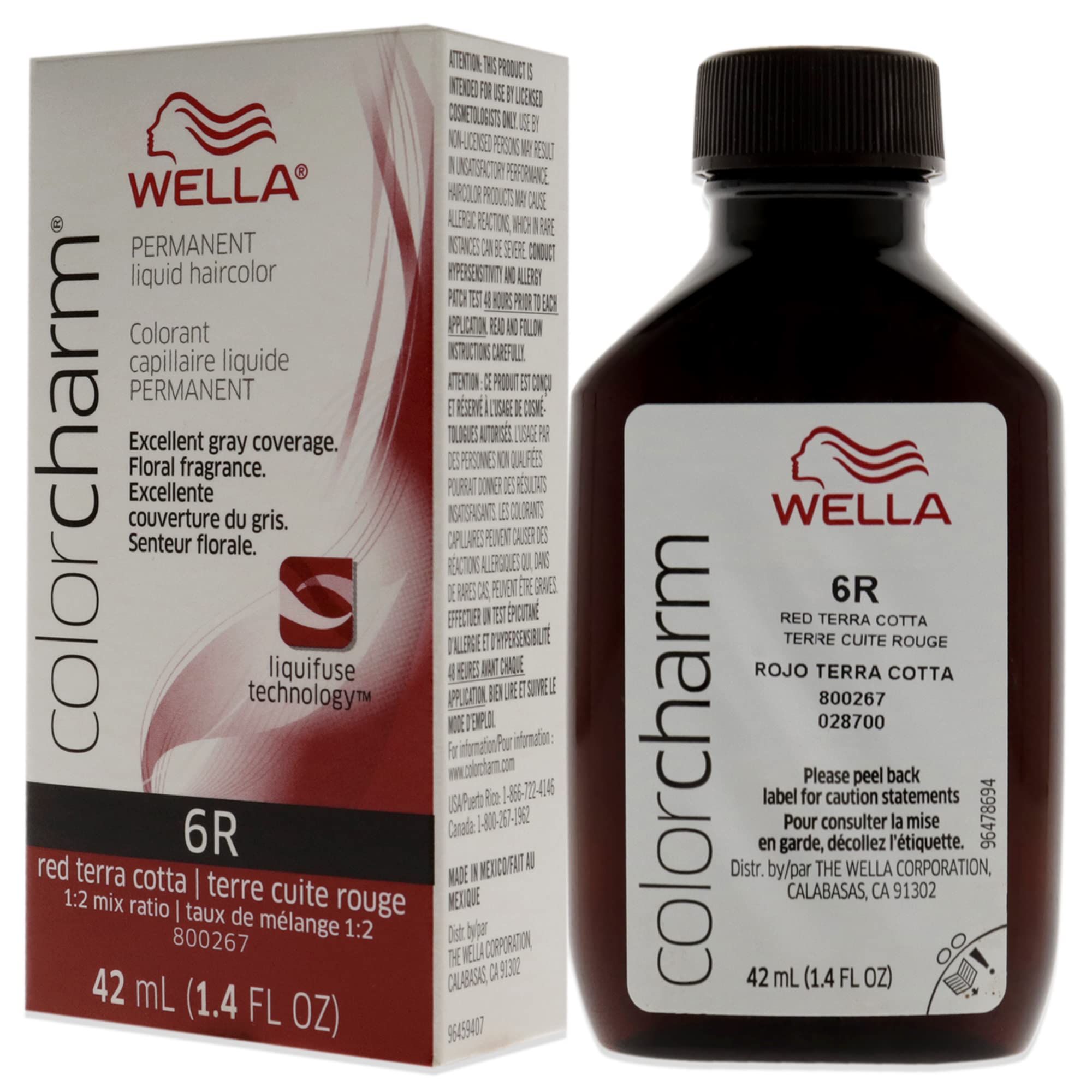 Snapklik.com : WELLA Color Charm Permanent Liquid Hair Color For Gray ...