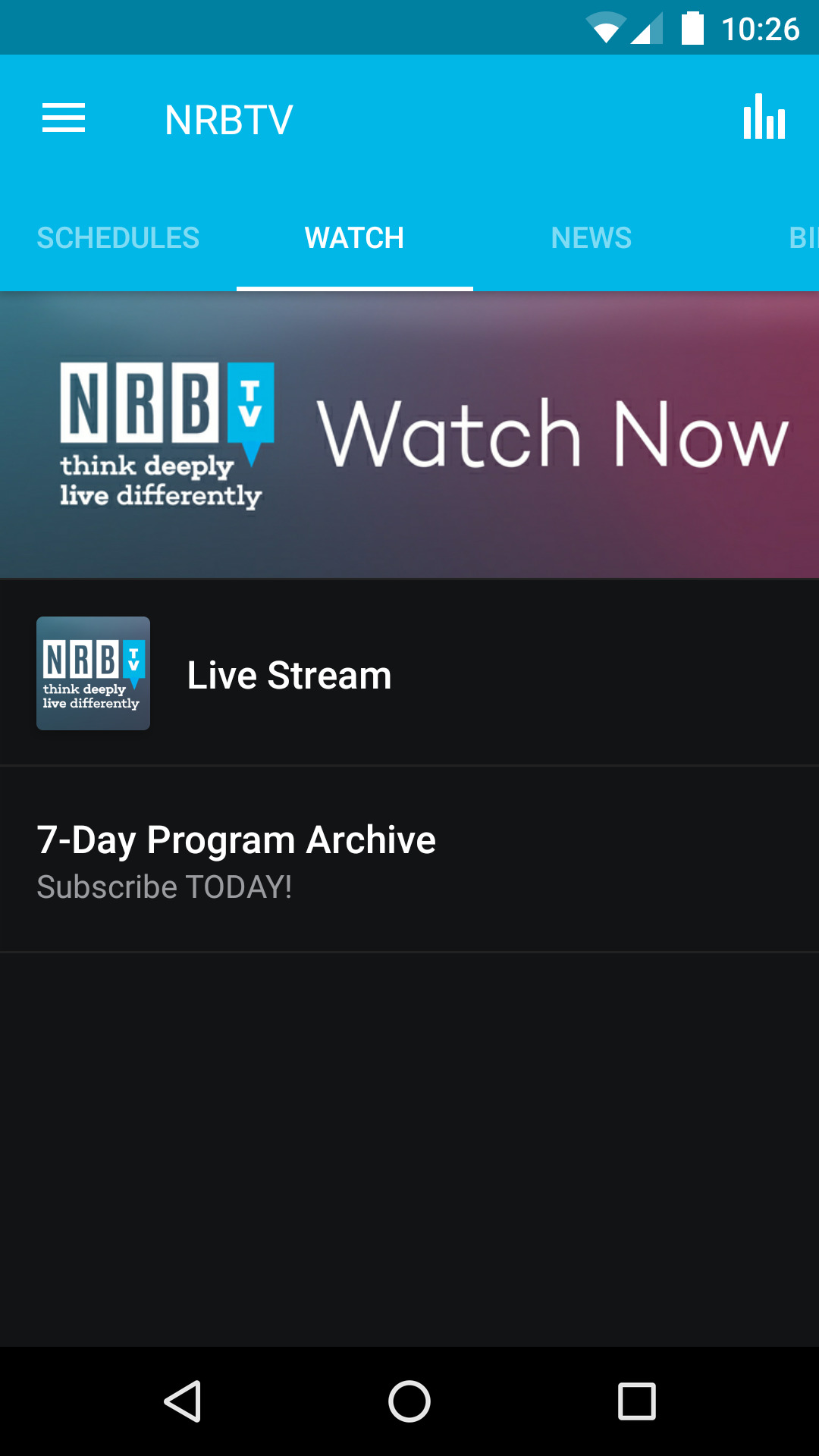 NRBTV (formerly NRB Network) - App on Amazon Appstore