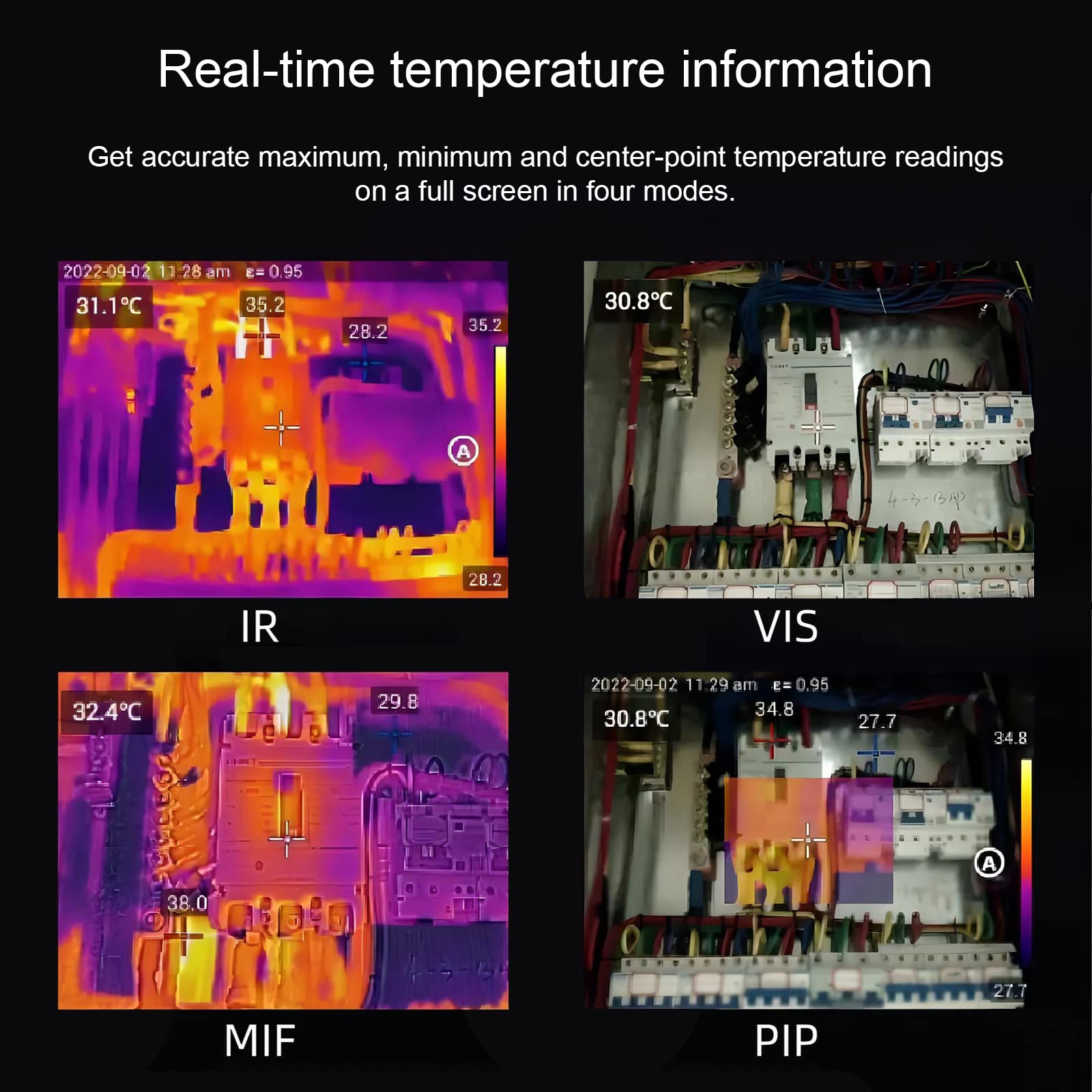 Snapklik.com : Guide Sensmart Thermal Imaging Camera, 256 X 192 IR ...