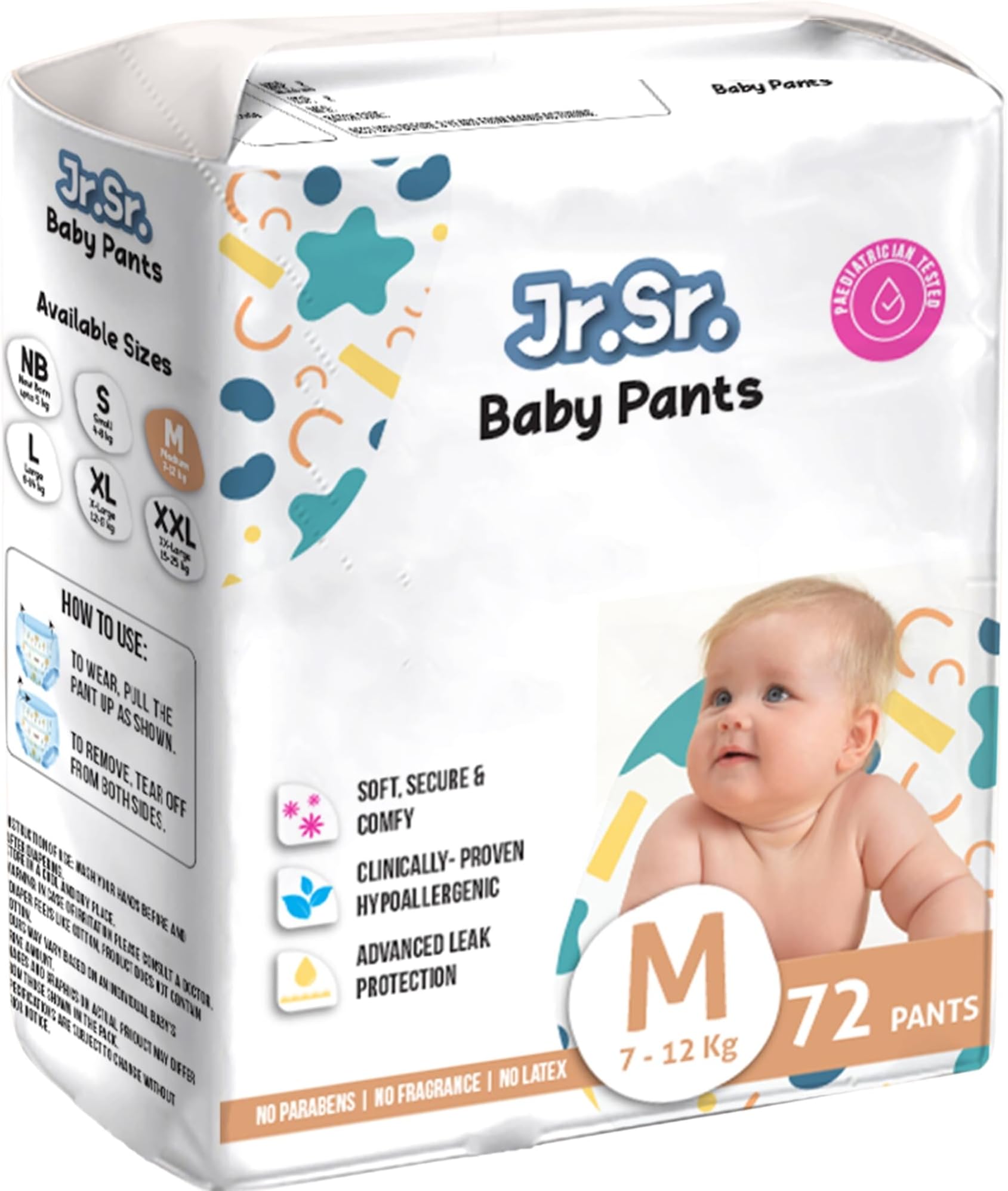 Buy MamyPoko Pants Extra Absorb Baby Diapers, Medium (M), 74 Count, 7-12kg Online at Low Prices ...