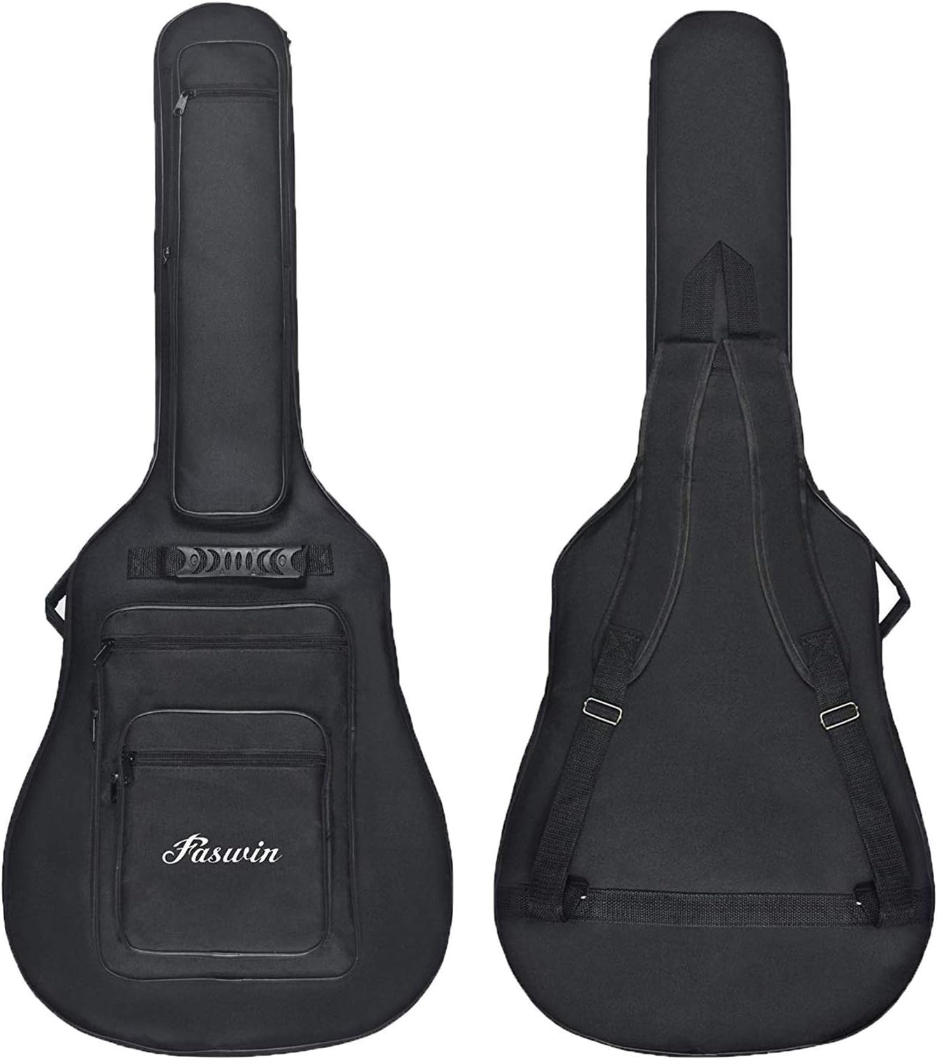 Amazon.com: 41 Inch Padded Acoustic Guitar Backpack Water-Resistant ...