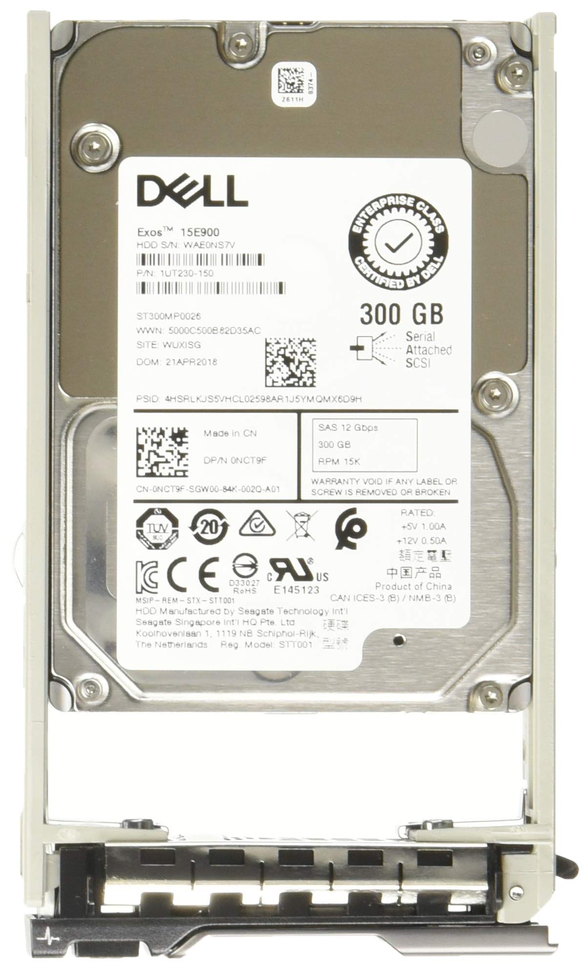 Amazon.com: Dell 300 GB 2.5" Internal Hard Drive : Electronics