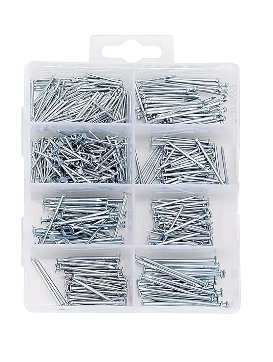 RS Retails™ Hardware Nail Assortment Kit - Includes Wire, Finish ...