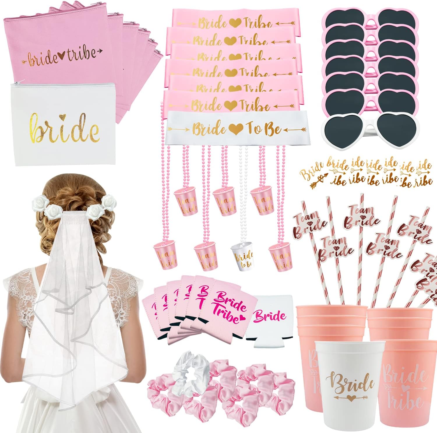 Amazon.com: 56 pc Bachelorette Party Favors, Bachelorette Party ...