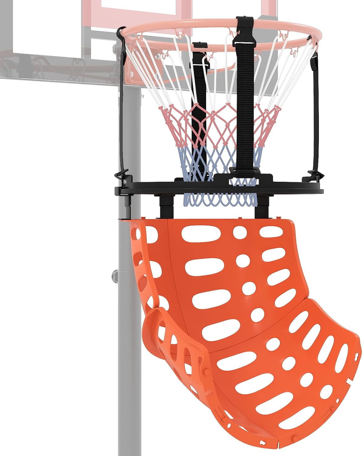 COSTWAY Basketball Rebounder, 360° Rotating Basketball Return ...