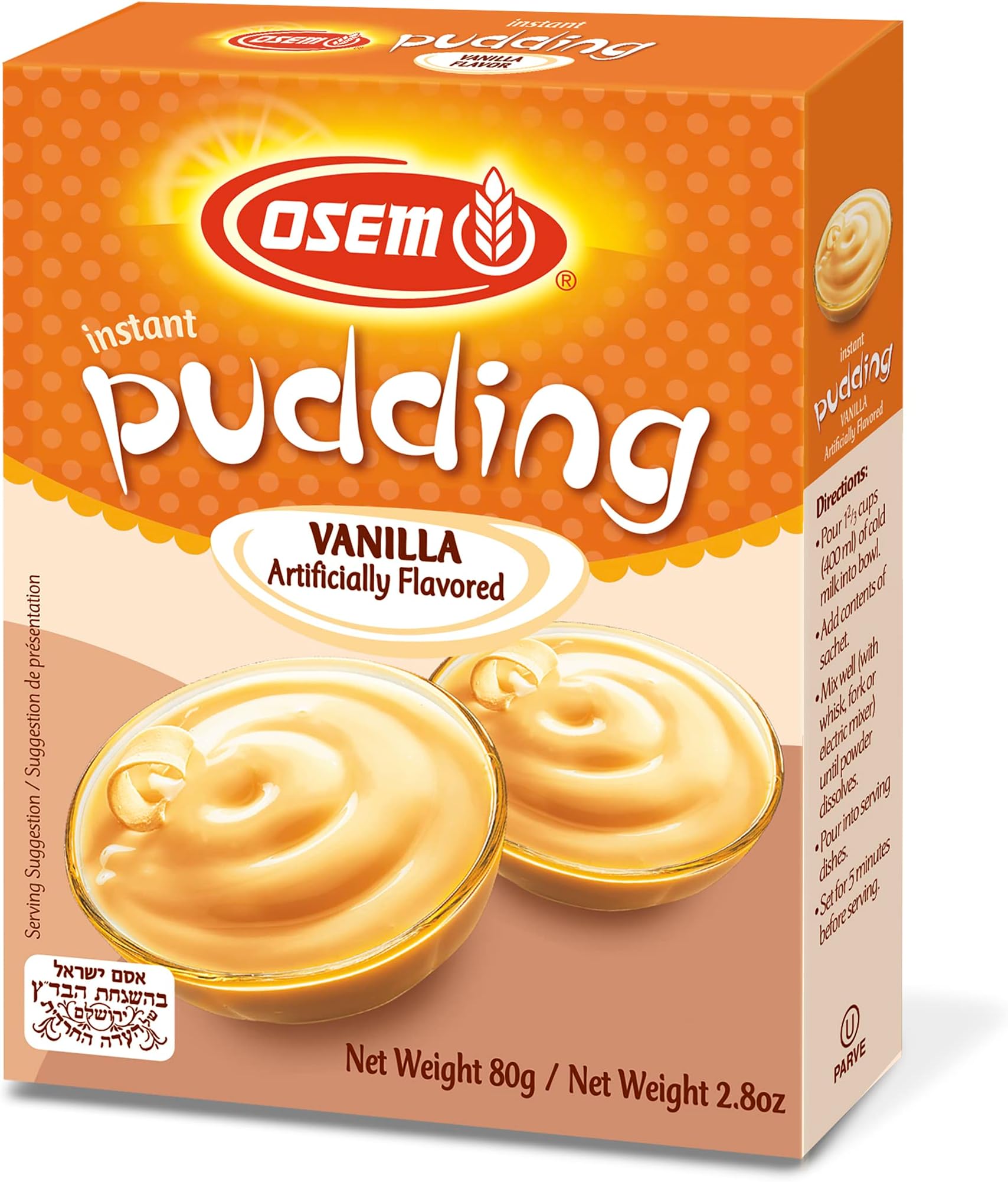 Amazon.com : Chef's Companion Instant Vanilla Pudding Mix - 28 Oz ...
