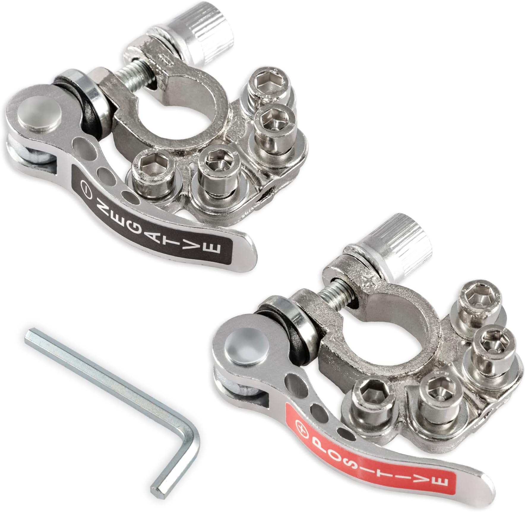 Amazon.com: SINGARO Car Battery Terminal Connector, 4 Way Positive and ...