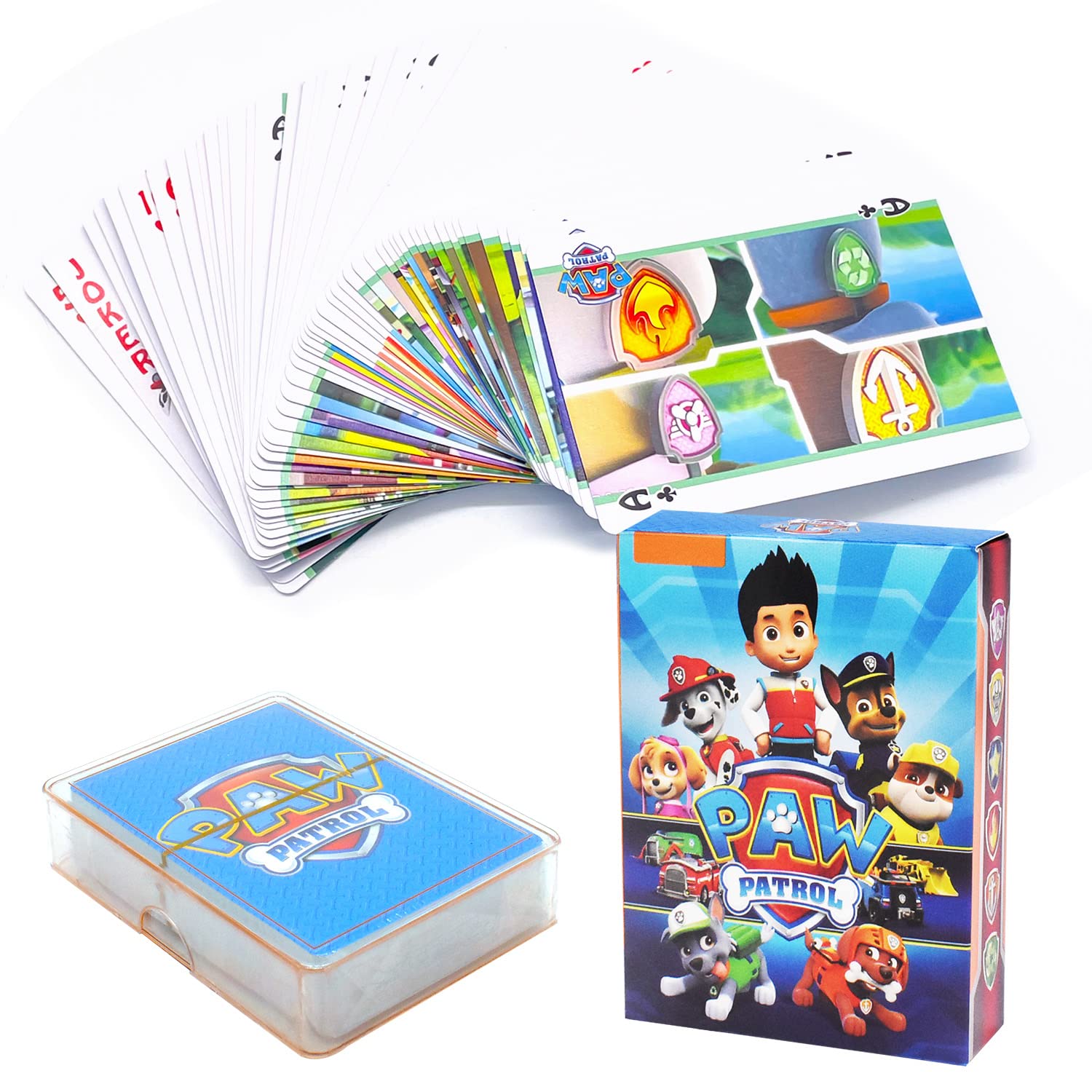 Buy Tomicy Paw Patrol Game Poker Cards,Playing card,Card Game with 54 ...