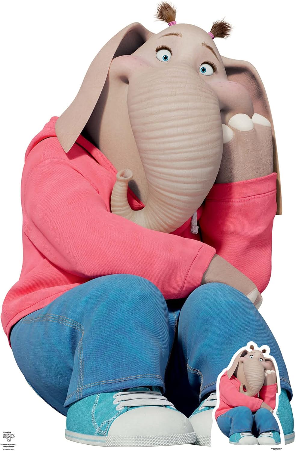 Amazon.com: Star Cutouts SC4084 Meena Elephant Sing 2 Lifesize ...