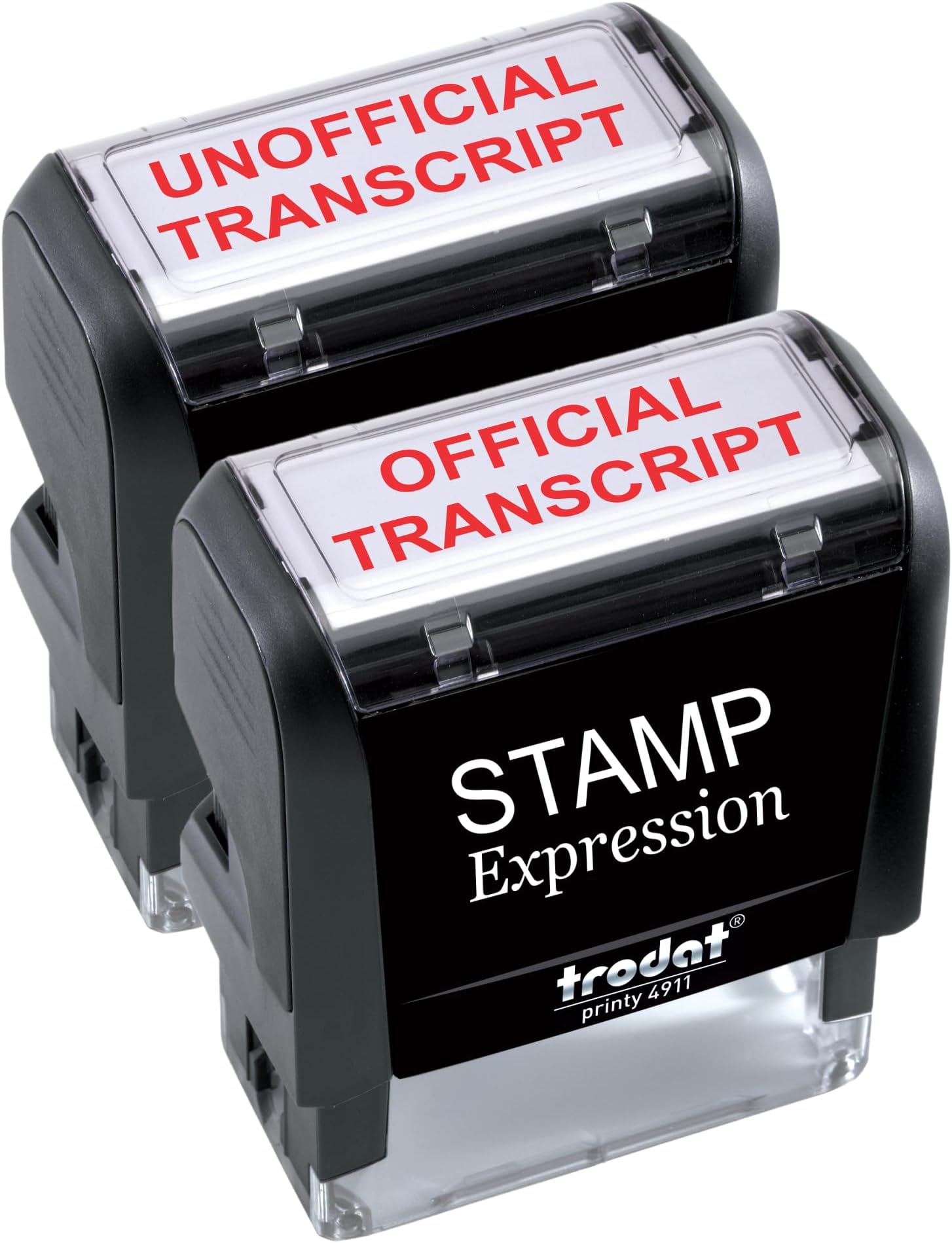 Amazon.com : StampExpression - Official and Unoficial Transcript (Set ...