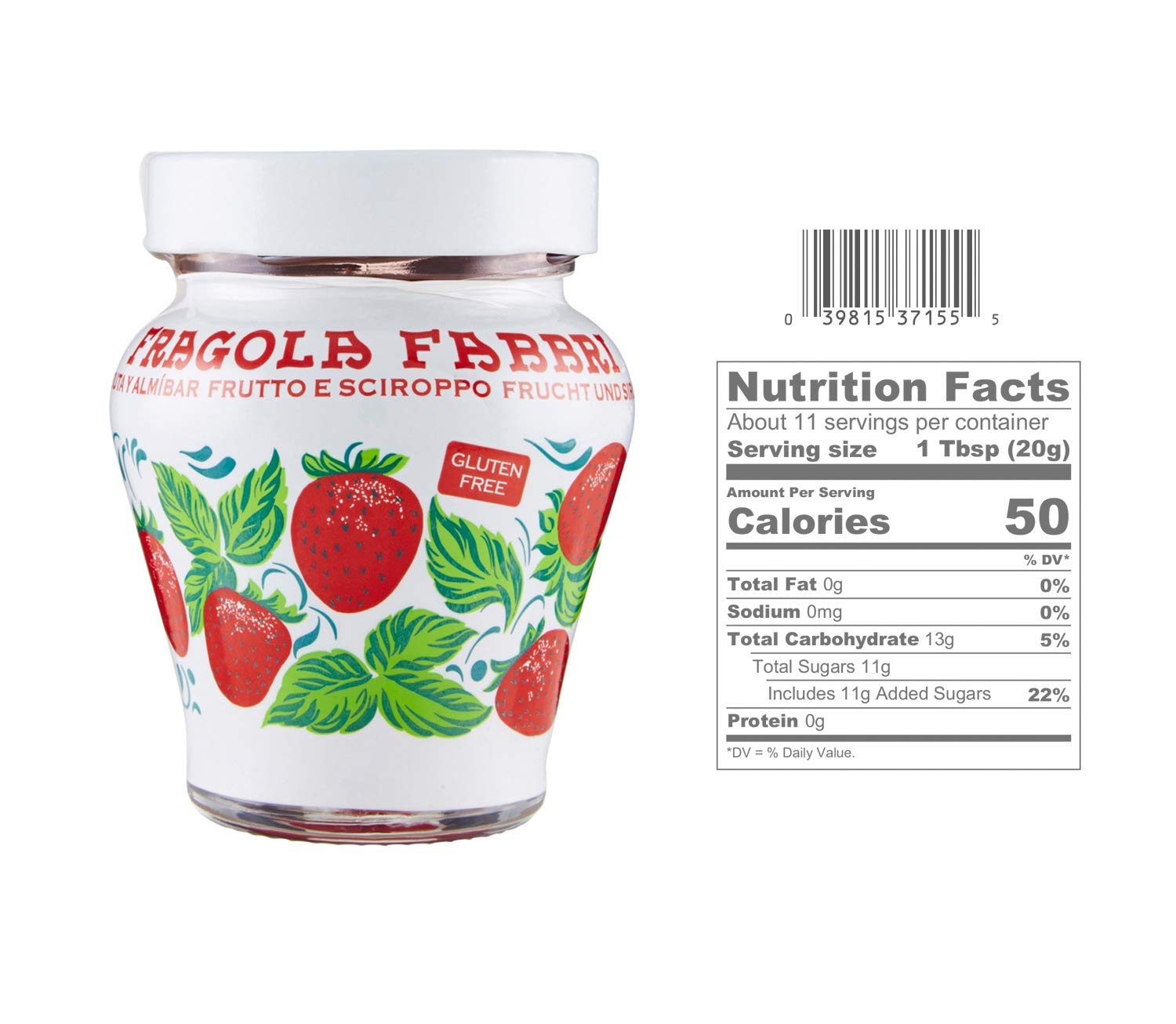 Snapklik.com : Fabbri Strawberries In Syrup