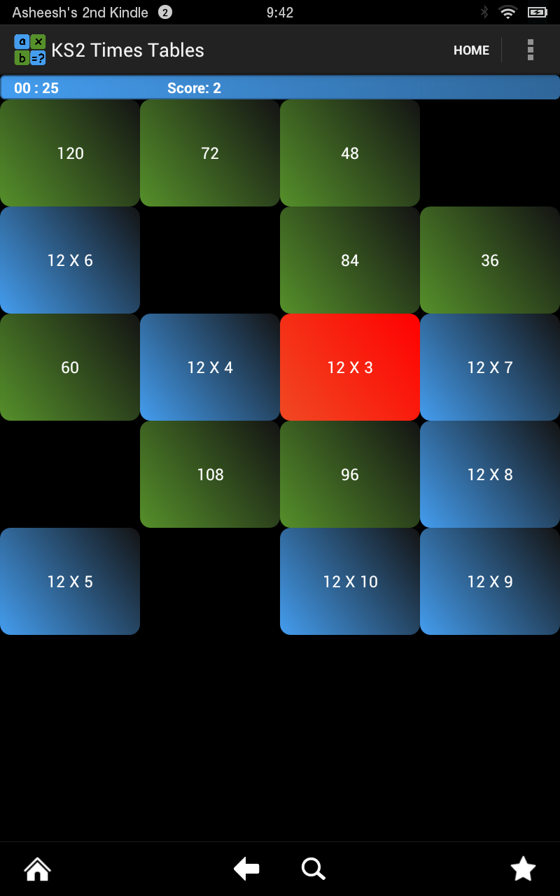 KS2 Times Tables - App on Amazon Appstore