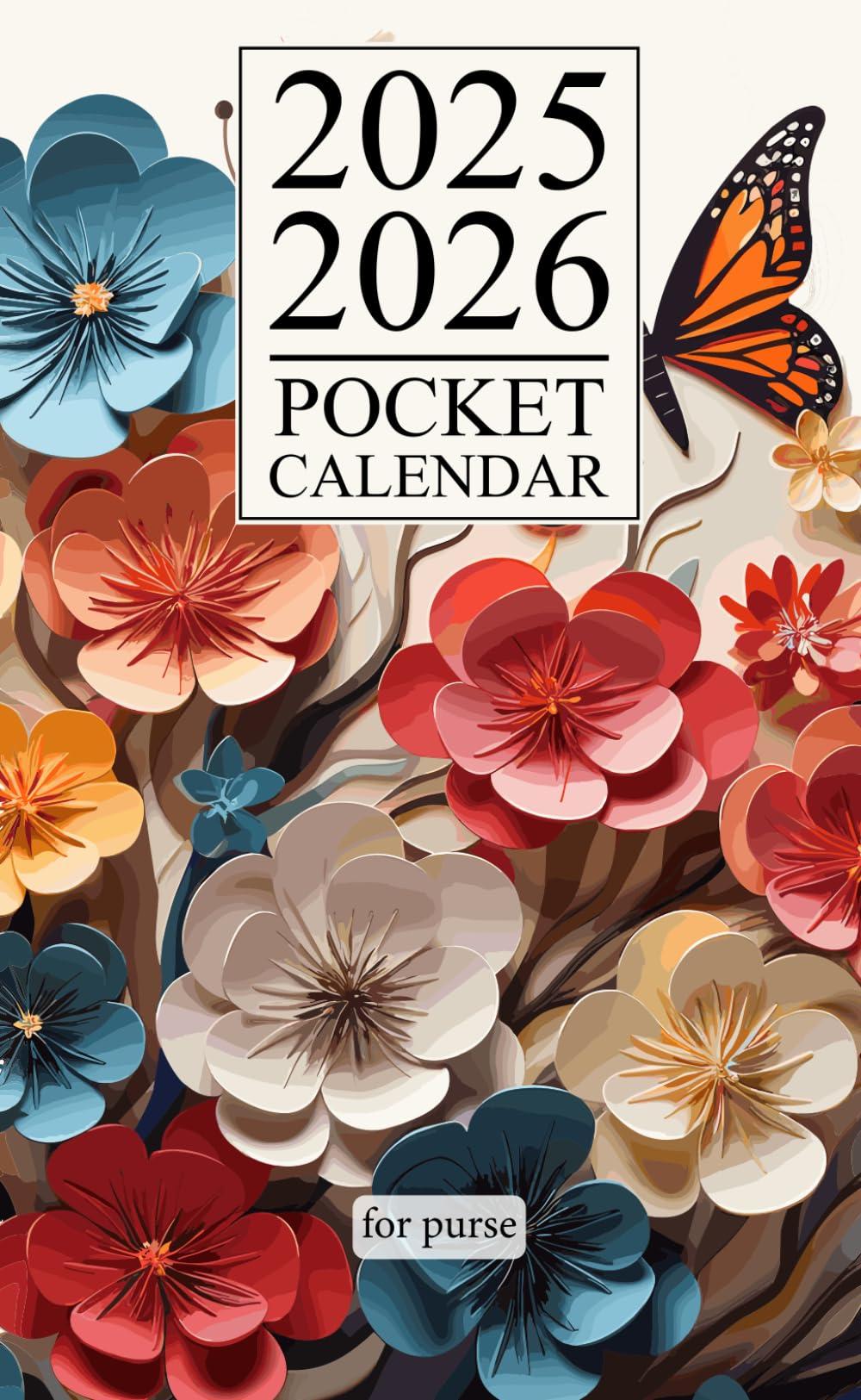 Pocket Calendar 2025-2026 for Purse: Small 2-Year Monthly planner from ...
