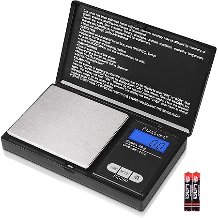 Amazon.com: 𝗙𝘂𝘇𝗶𝗼𝗻 Digital Pocket Scale 1000g/0.1g, Small Digital ...