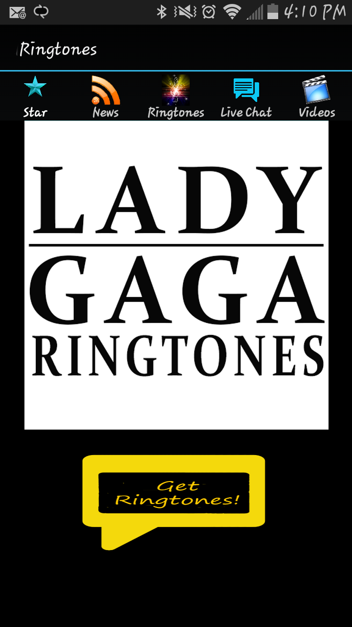 Lady Gaga Ringtones Fan App - App on Amazon Appstore