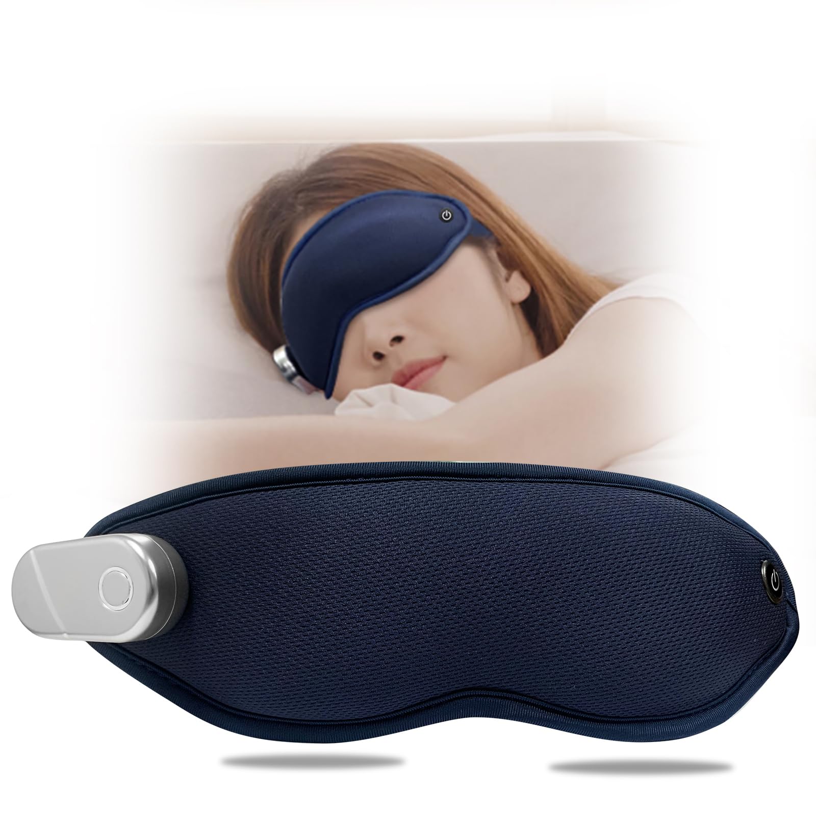 Amazon.com: Fitgbey Heated Eye Mask with Vibration and Massager ...