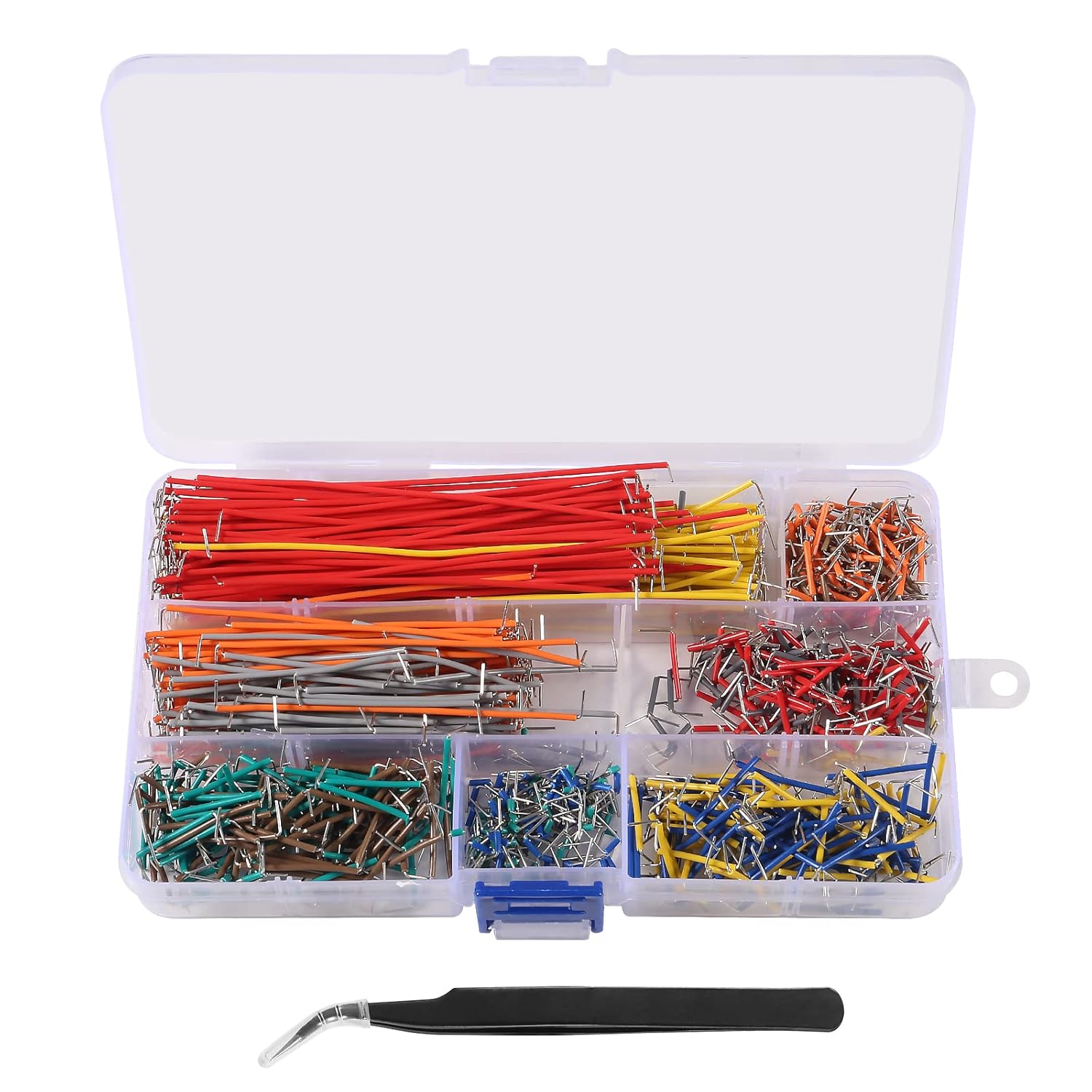 Diitao 14 Vaules 840PCS Breadboard Jumper Wire Cables Kit, 2-125 mm ...