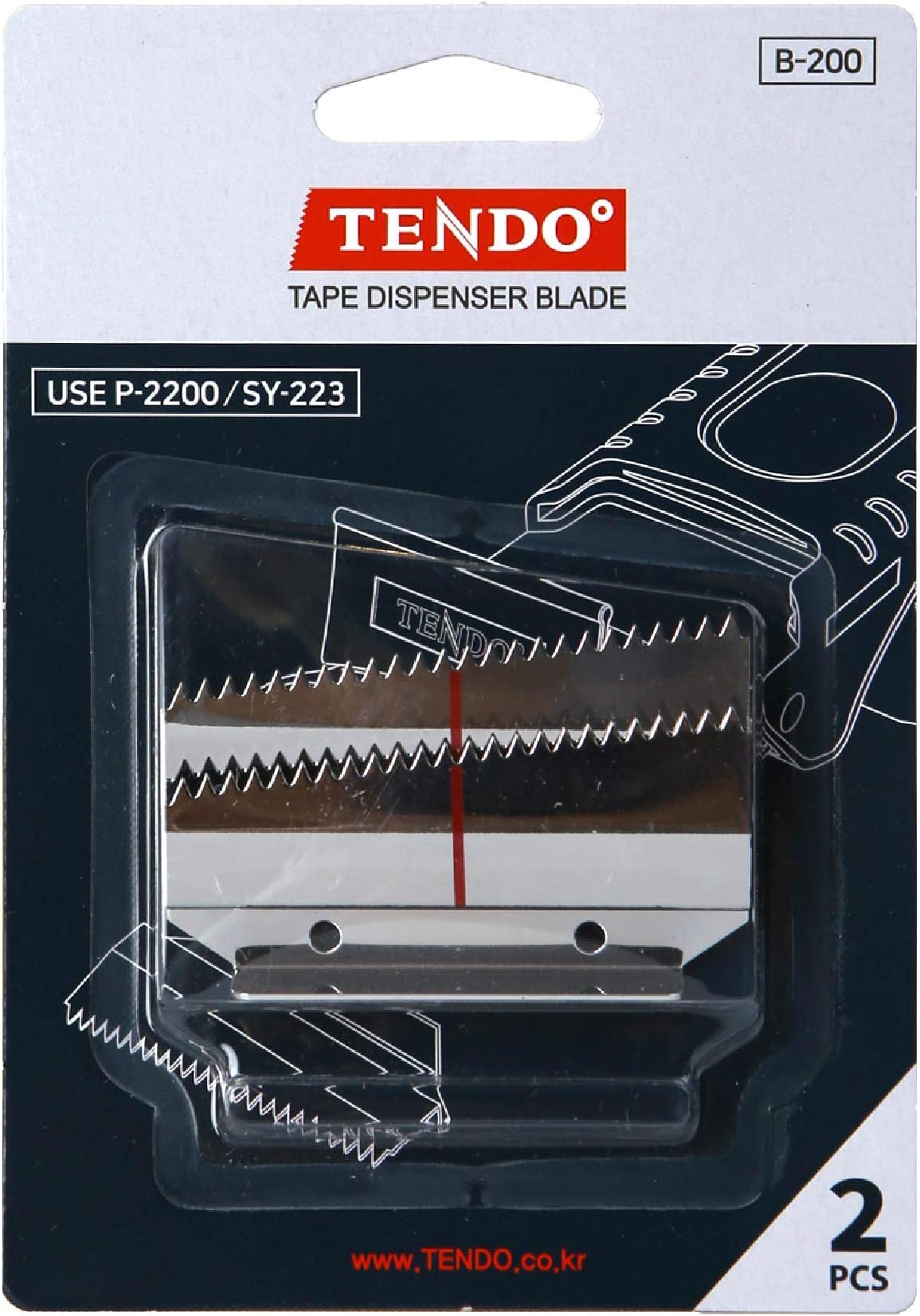 Amazon.com : Replacement Blade for TENDO° Tape Dispenser, Compatible ...
