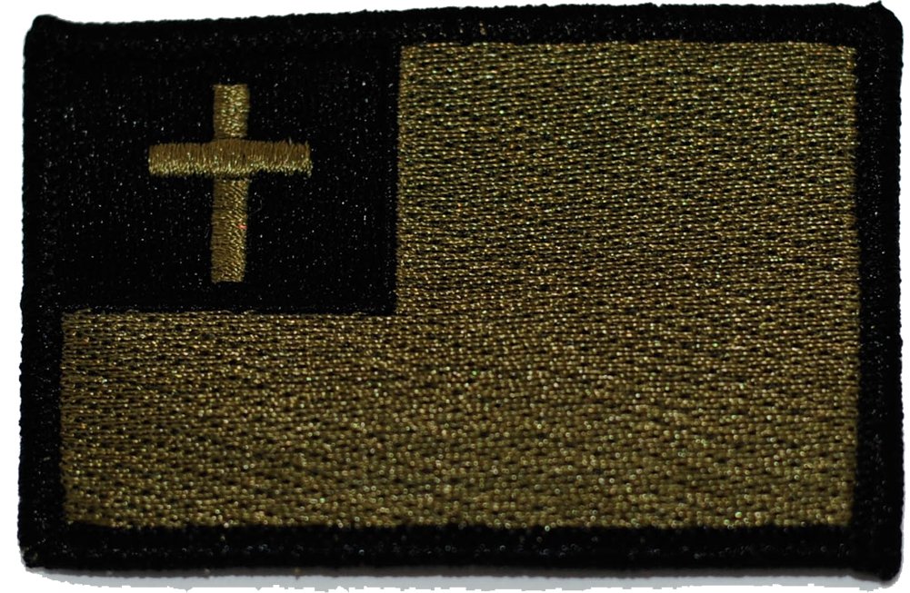 Amazon.com: Tactical Christian Flag - OD : Sports & Outdoors
