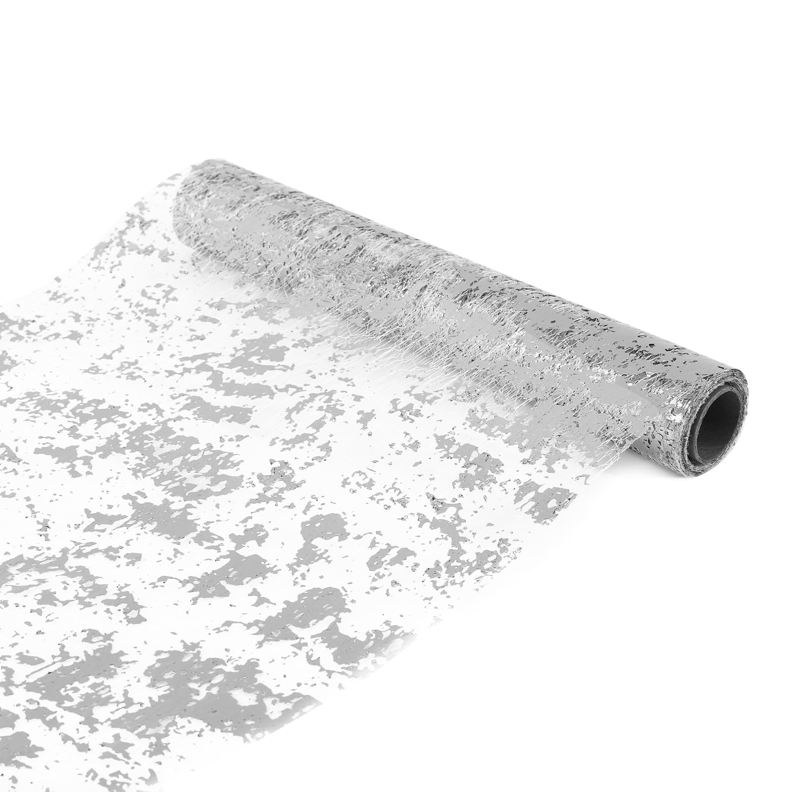 28CM*5M Metallic Silver Table Runner Roll Table Decorations for Wedding ...