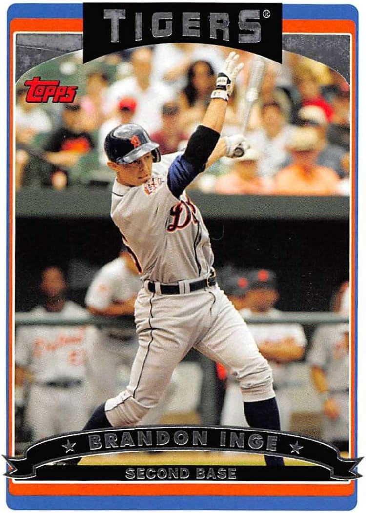 Amazon.com: 2006 Topps Series 1 Baseball #28 Brandon Inge Detroit ...