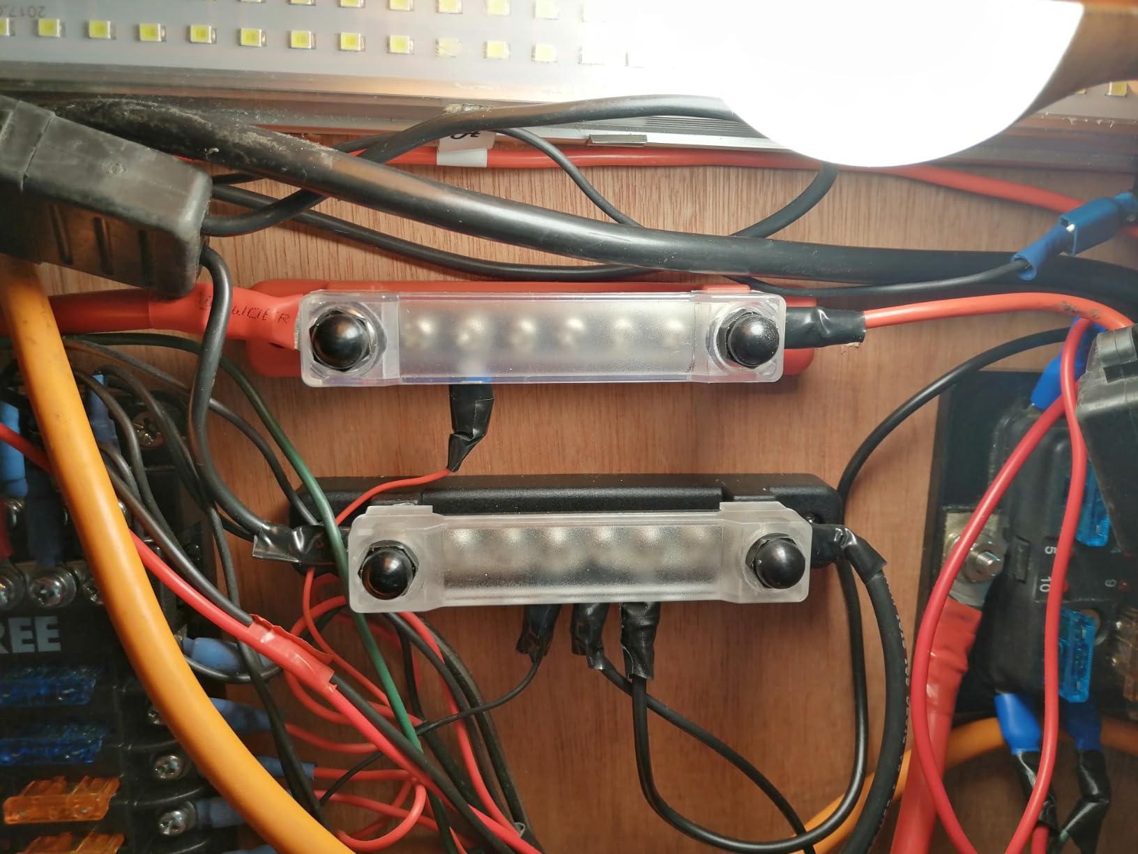 HOIIME 12V - 48V DC BusBar Power Terminal Blocks, 150A High Performance ...