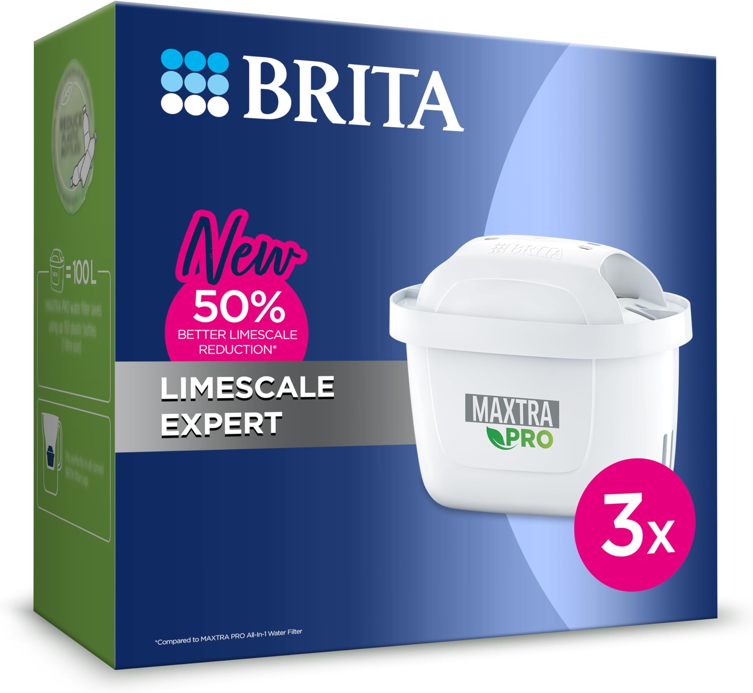 BRITA Filters for Maxtra+ Water Filter Jug, Plastic/Carbon/Resin 3 ...