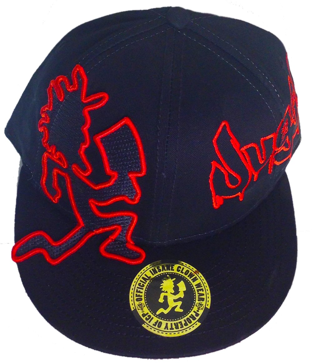 Amazon.com: Insane Clown Posse ICP Hats, Juggalo Hatchet Black/Red ...