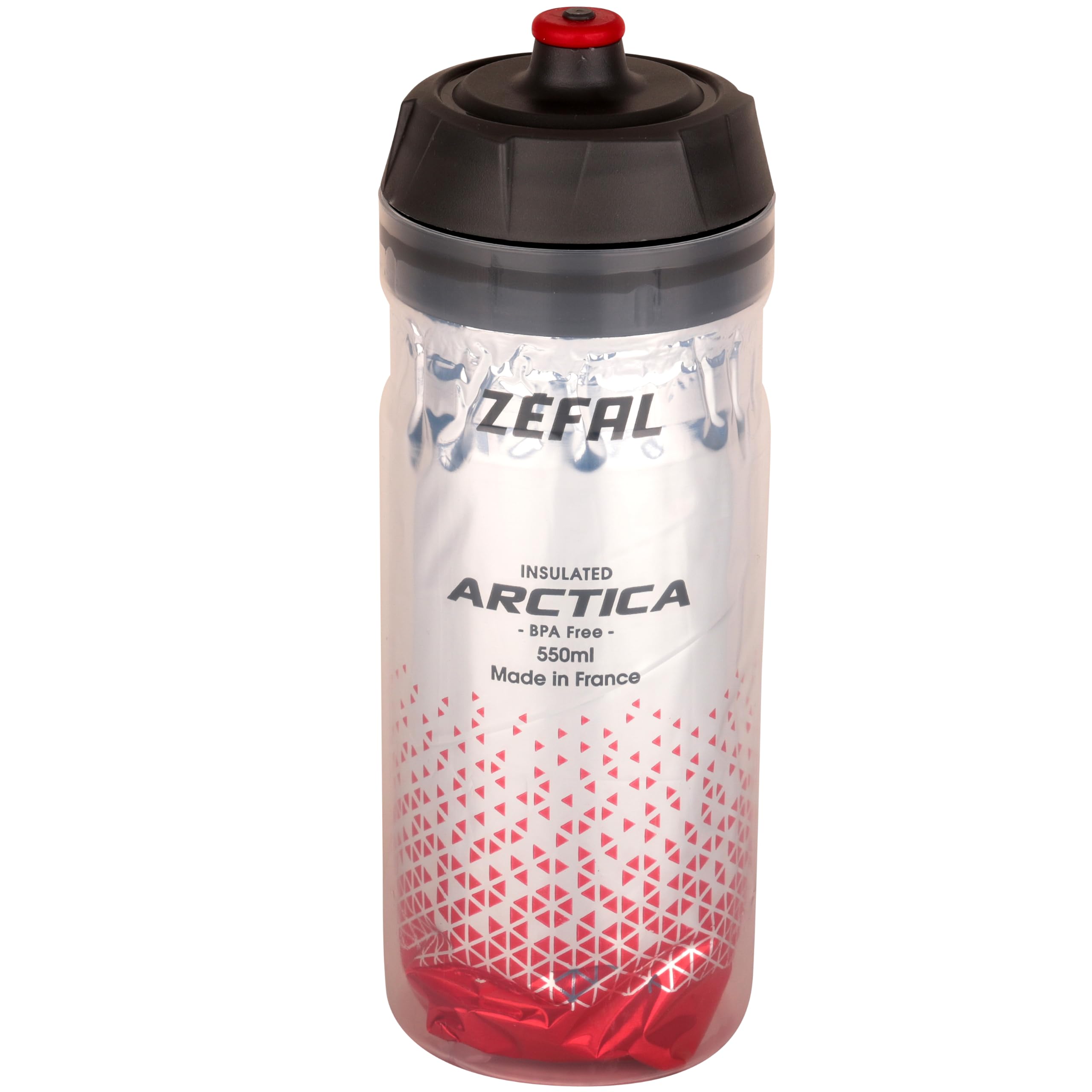 Zefal Arctica 55 Insulated Water Bottle, Red, 550ml : Amazon.co.uk ...