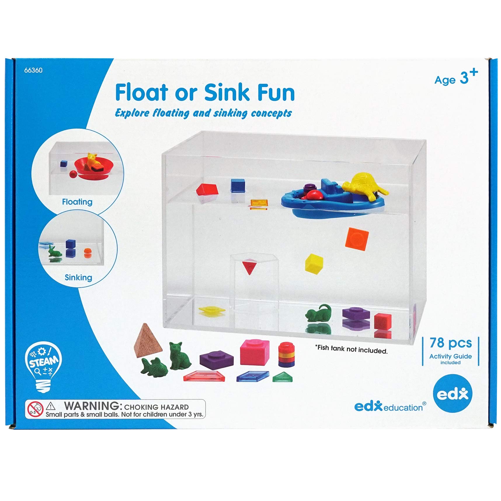 Buy Edxeducation Float Or Sink Fun 78 Piece Set 10 Types Of buy-edxeducation-float-or-sink-fun-78-piece-set-10-types-of