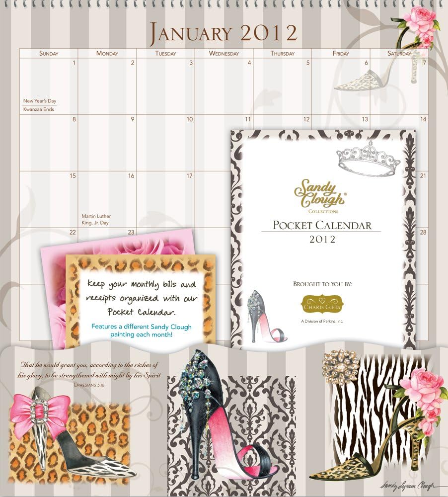 Amazon.com: Sandy Clough 2012 Wall Calendar : Charis Gifts