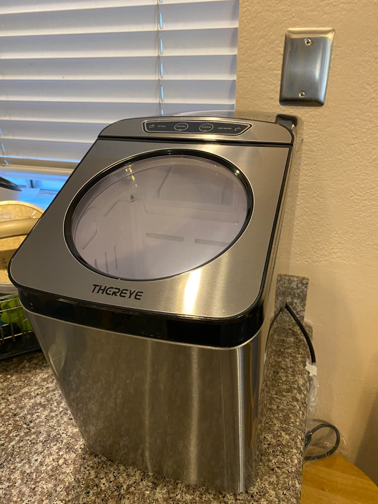 $40/mo - Finance Thereye Countertop Nugget Ice Maker, Pebble Ice Maker ...