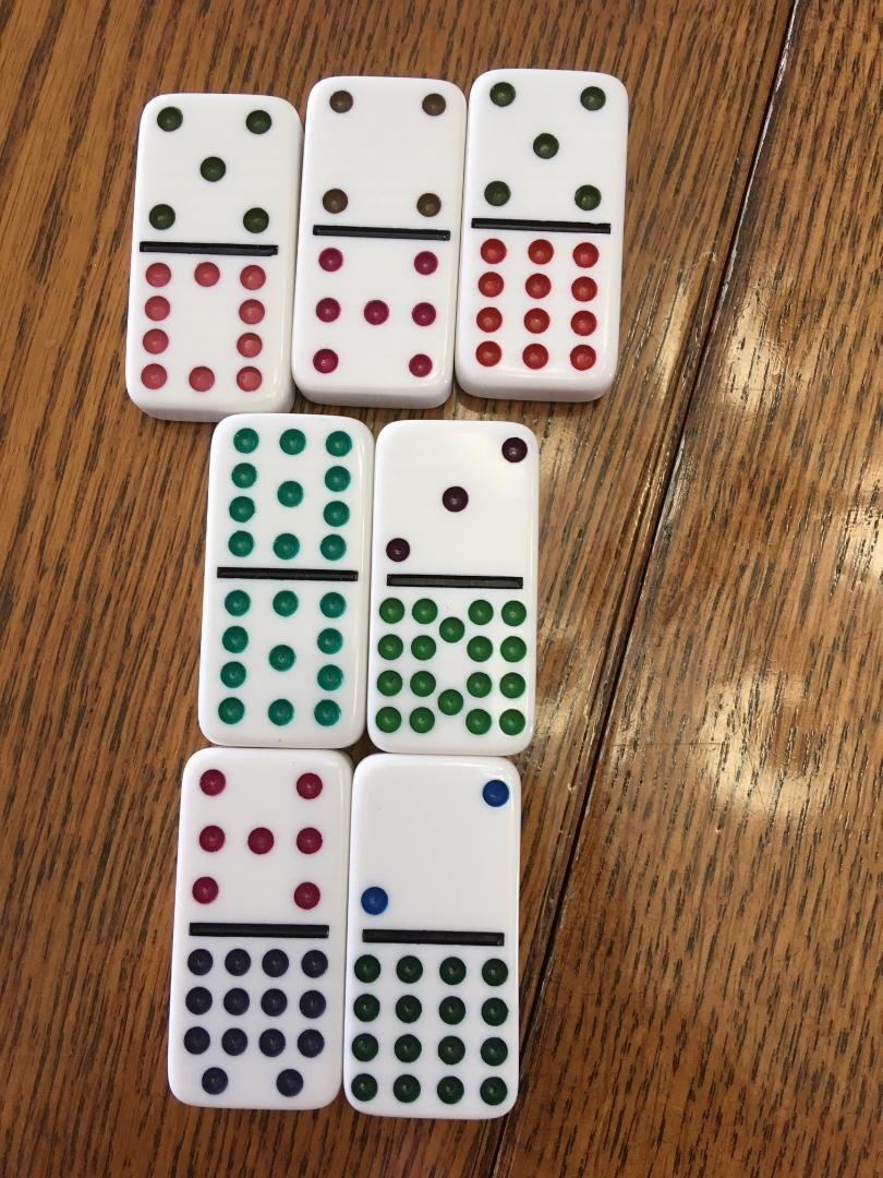 Amazon.com: Hansen Deluxe Double 18 Dominoes Game : Toys & Games