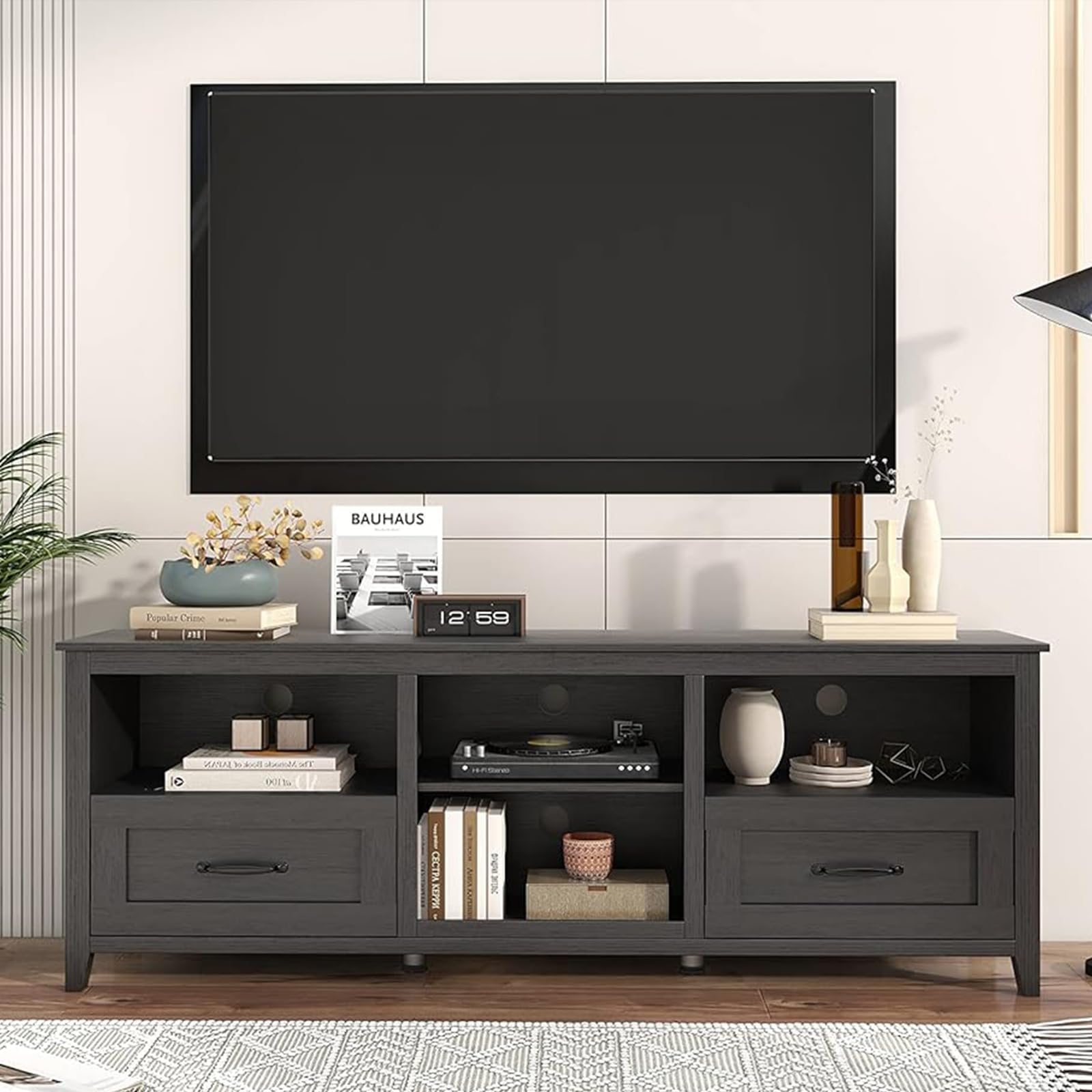 Amazon.com: 24/7 Shop at Home French 47 inch Modern TV Stand with ...