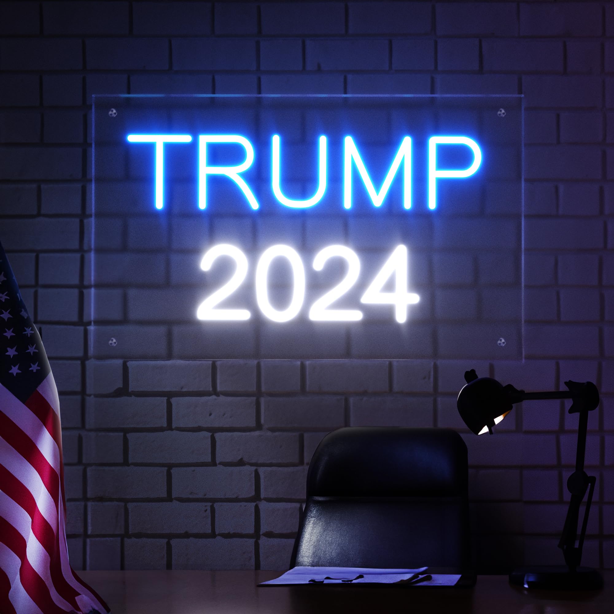 Amazon.com : 3DSTRONGUS Trump 2024 Neon Sign - Light for Wall Decor ...