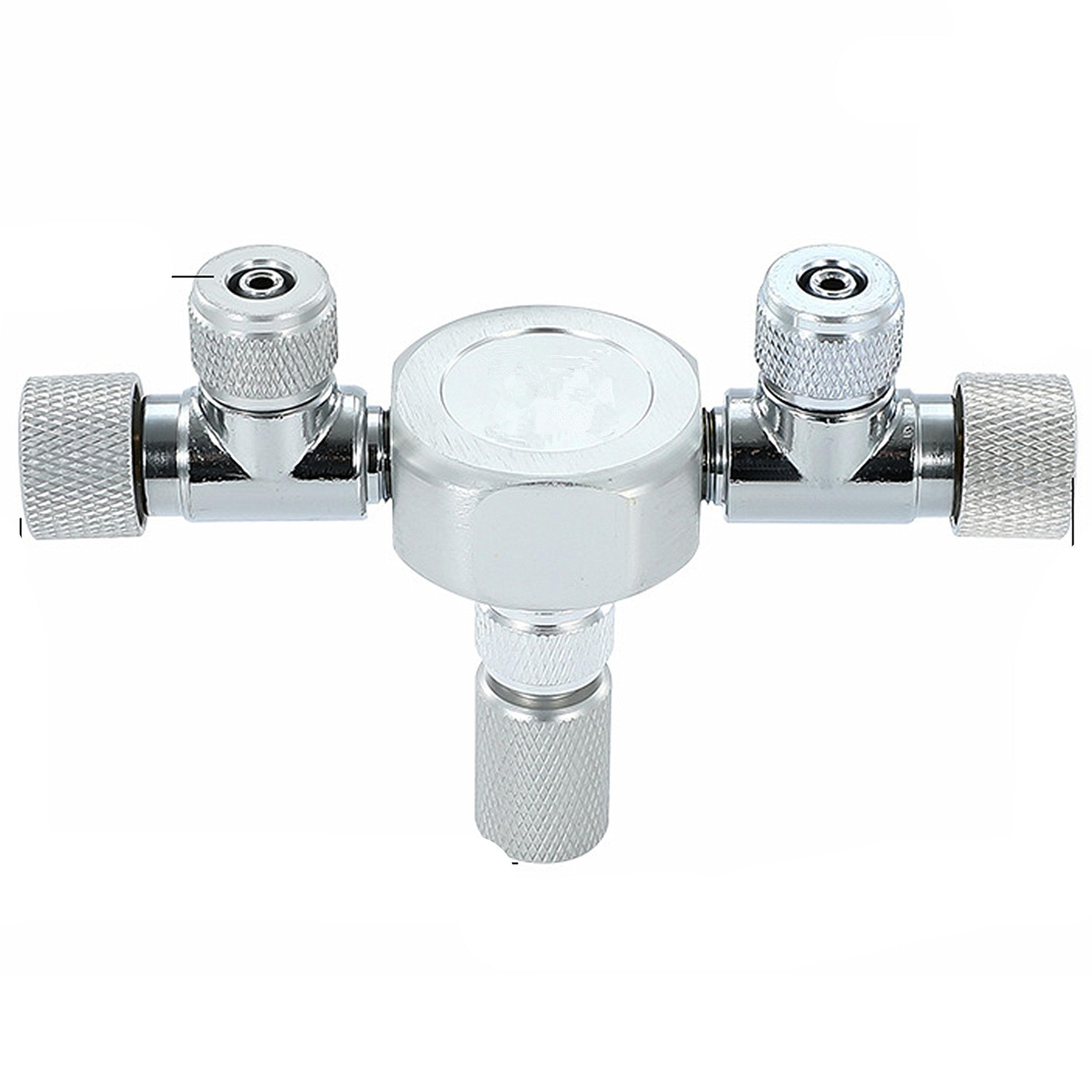 Amazon.com : BestParts CO2 Dual Splitter Regulator, Aluminum Alloy ...