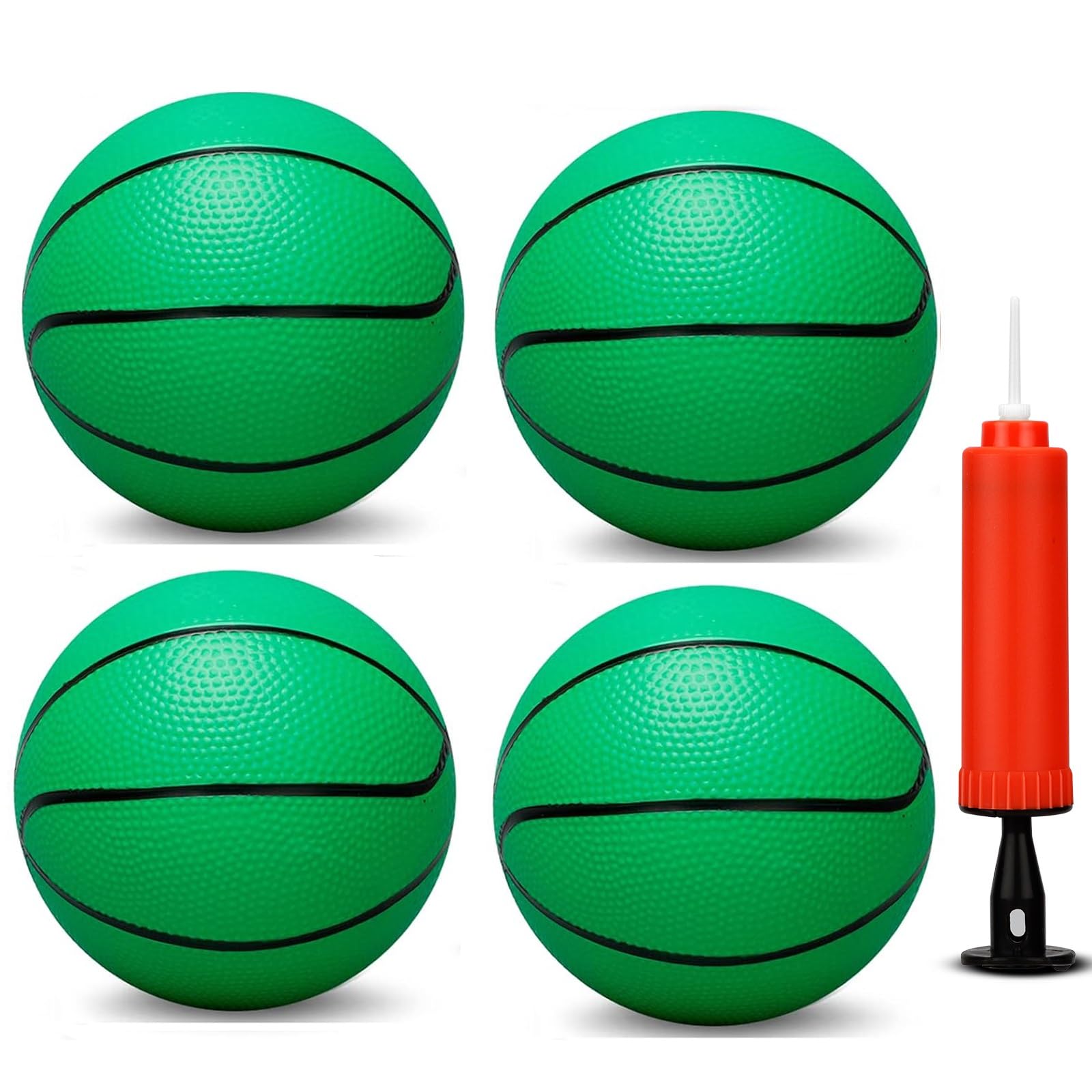 Snapklik.com : Dilabnba Mini Basketballs, 8" Basketball Set