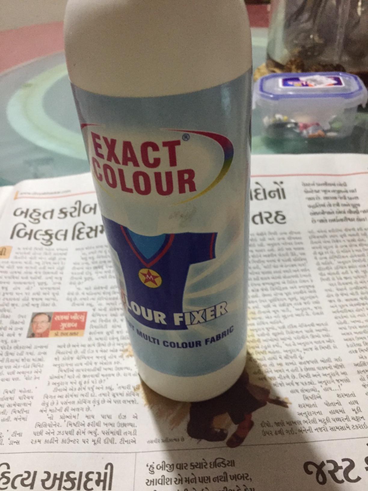 Matchless Lab Exact Colour Fixer for All Fabrics - 500ml : Amazon.in ...