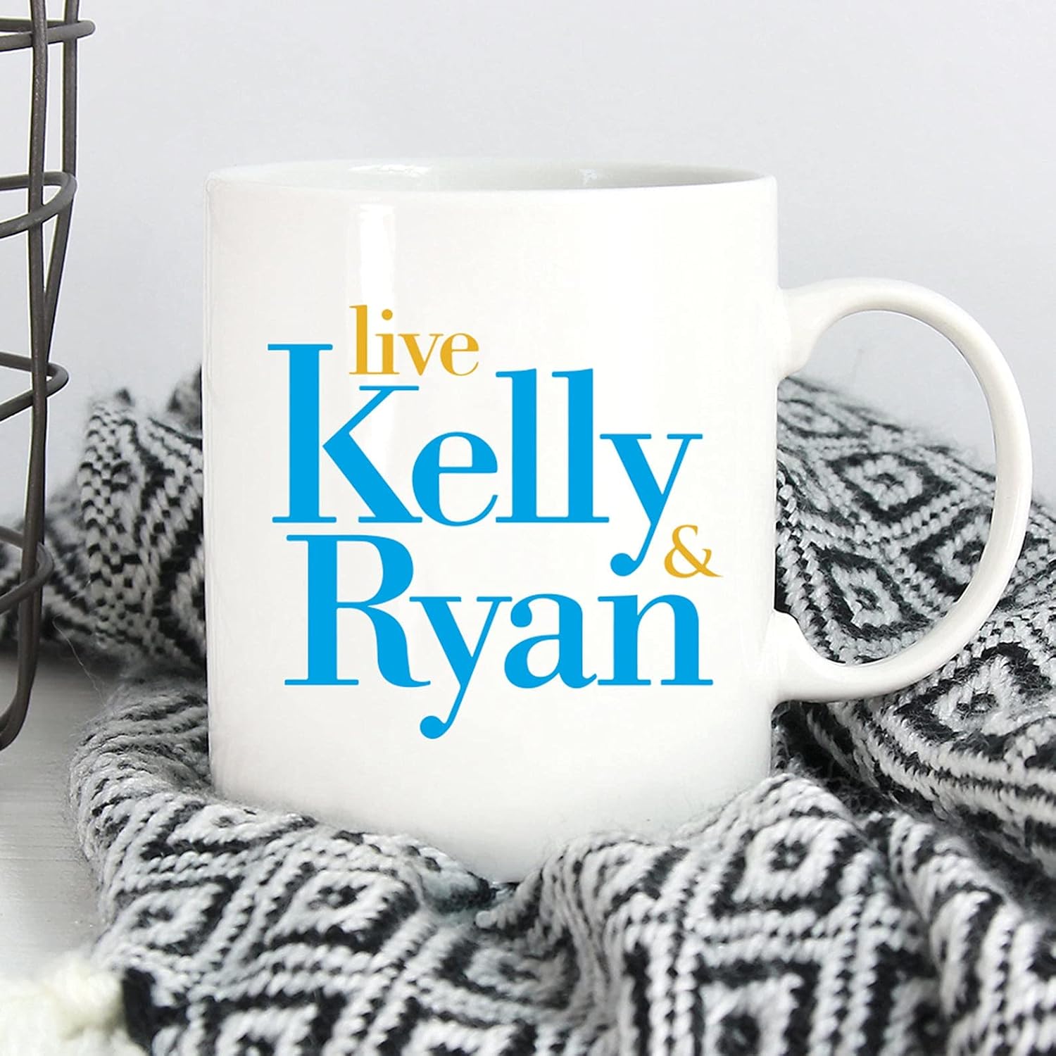 Amazon.com: Live Kelly And Ryan Show Coffee Mugs White Gift For Her Him ...