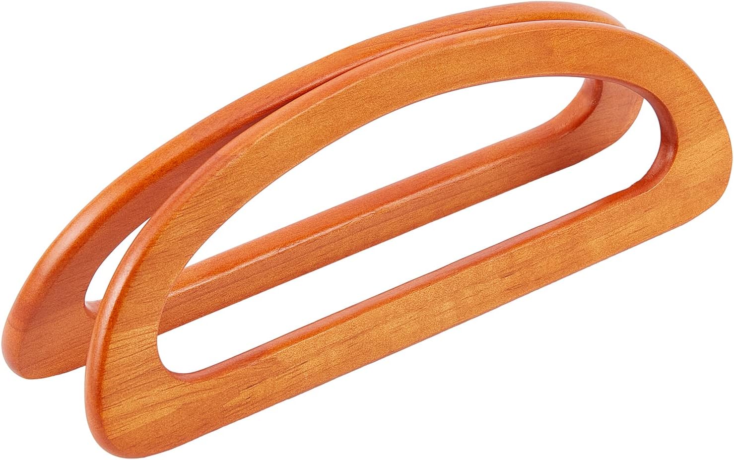 Amazon.com: ccHuDE 2 Pcs D Shaped Wooden Purse Handles Replacement ...