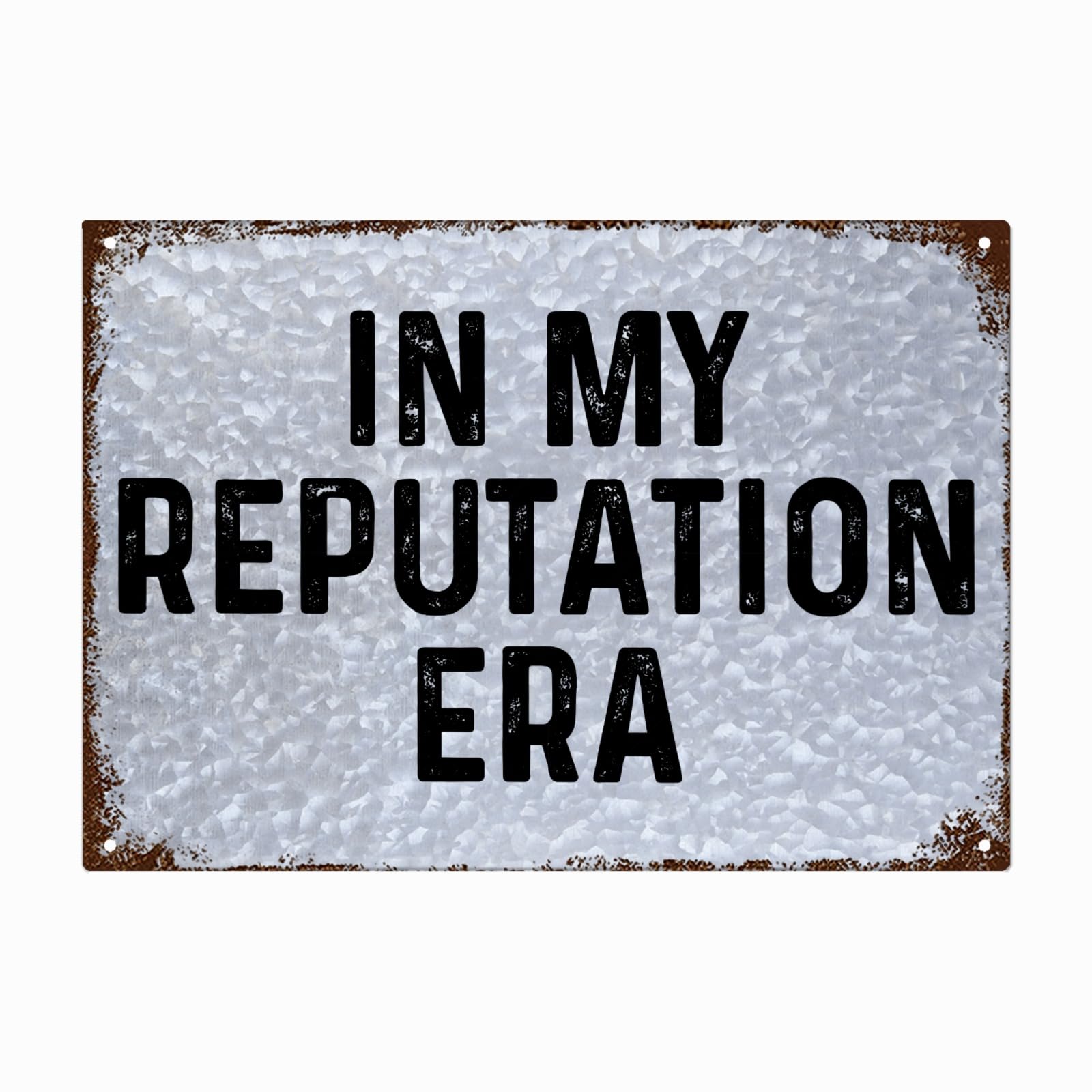 Amazon.com: IN MY REPUTATIONS ERA Sign Vintage Sign For Cabin Decor ...