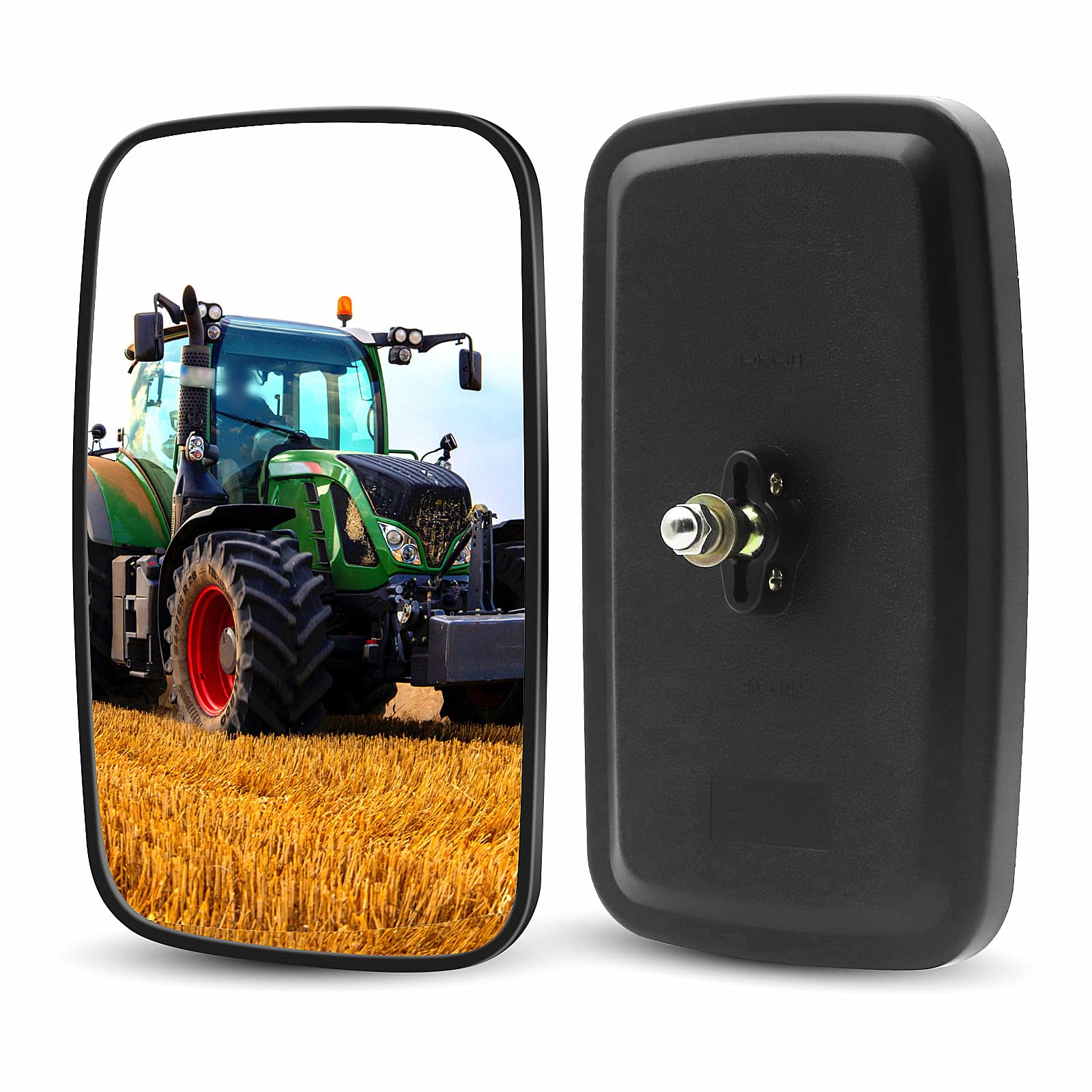 Forklift Rearview Mirror, Square HD Wide-Angle Rearview Mirror Rear ...