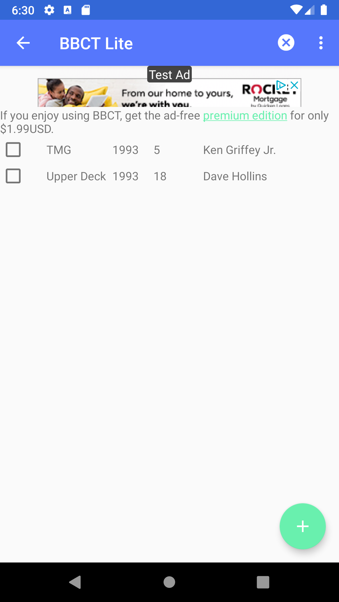 Baseball Card Tracker Lite - App on Amazon Appstore