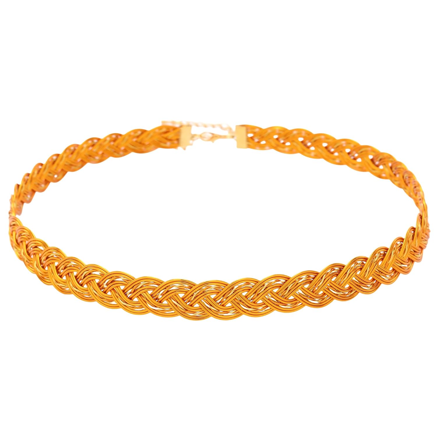 Amazon.com: CoTeeZa Viking Celtic Braided Crown Circlet - Medieval Gold ...