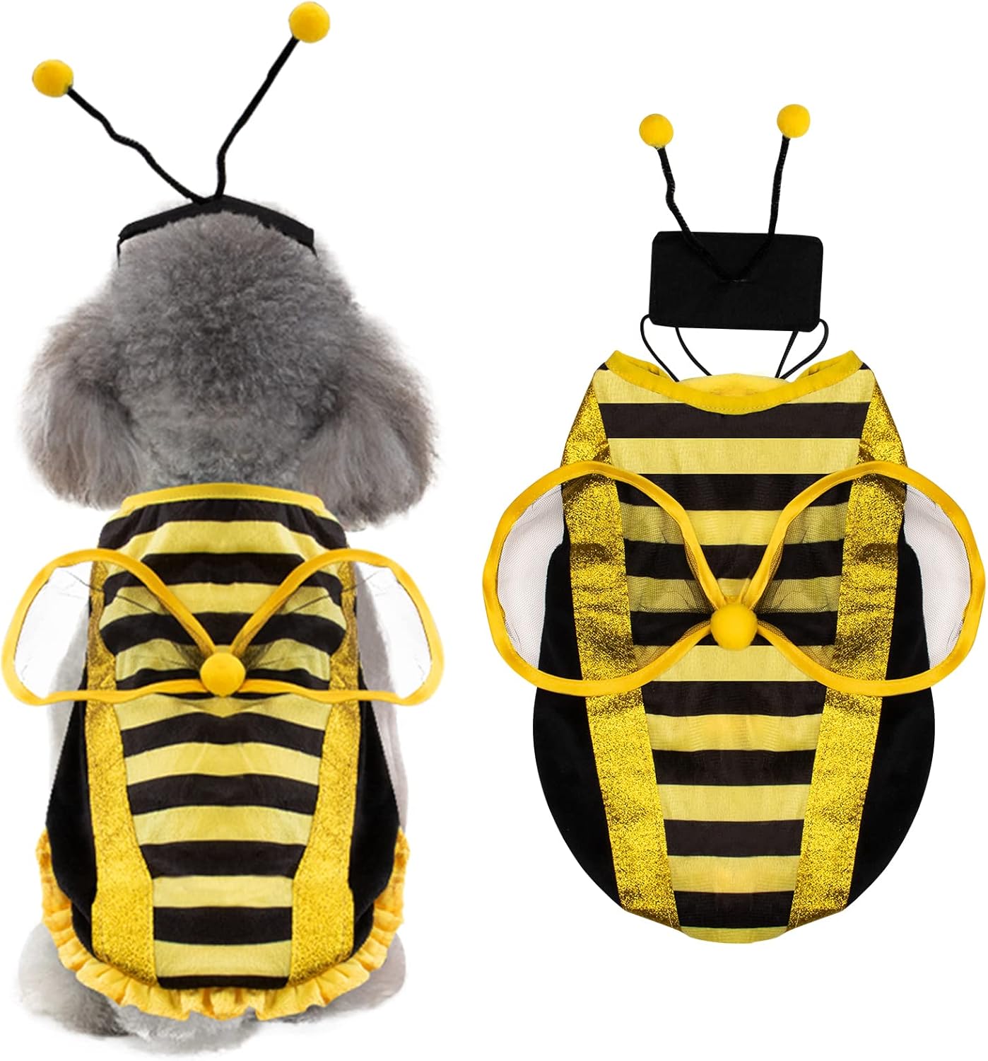 Amazon Dog Bee Costume Halloween Costumes For Dogs Pet Bee amazon-dog-bee-costume-halloween-costumes-for-dogs-pet-bee